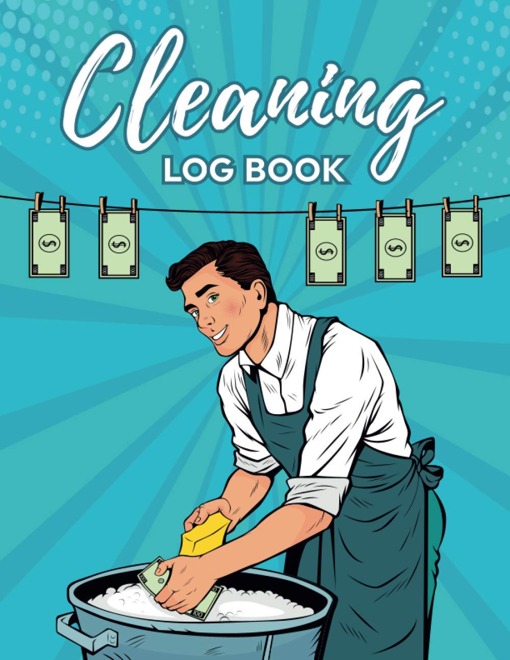 Cleaning Log Book Daily Weekly Monthly Cleaning Tracker For 