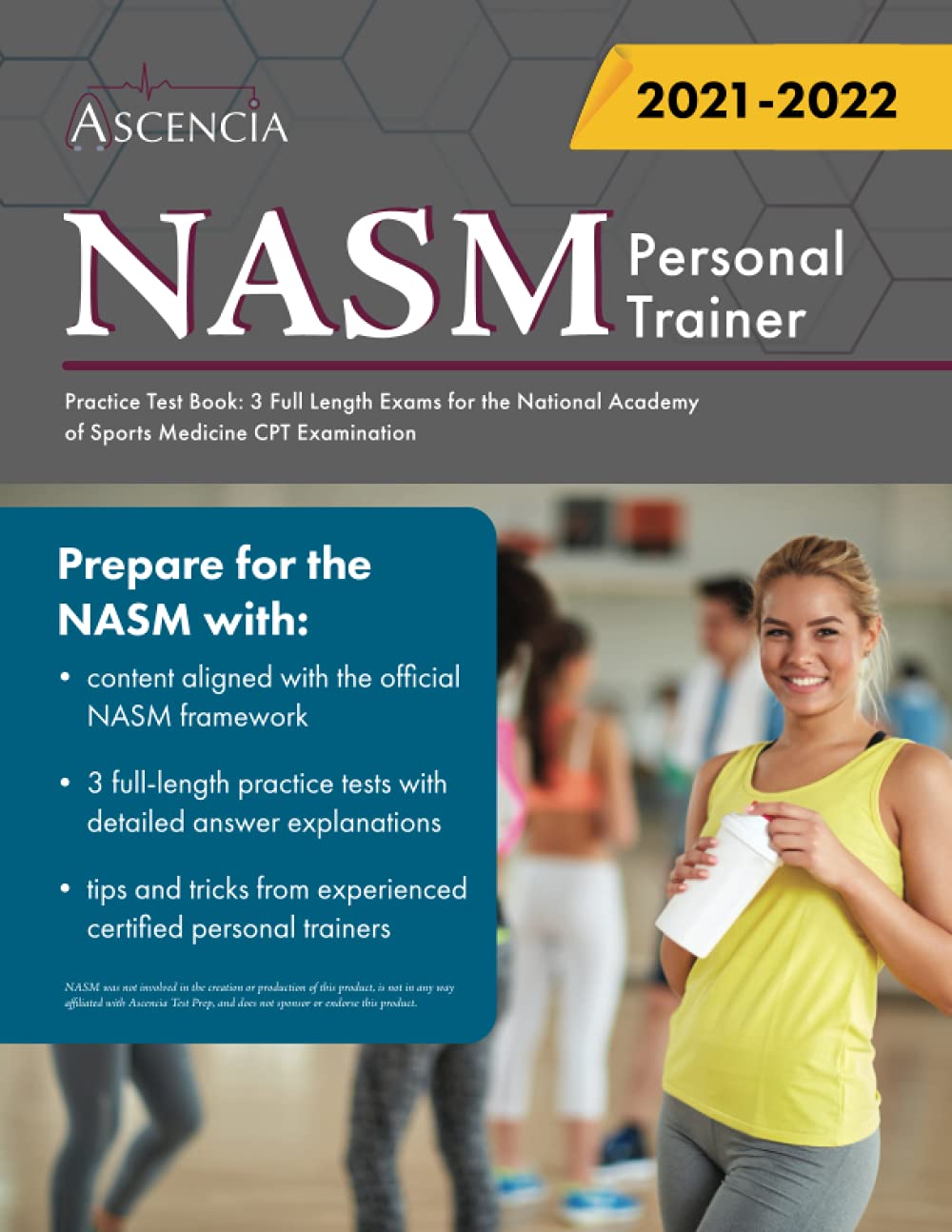 NASM Personal Training Practice Test Book: 3 Full Length Exams for the ...