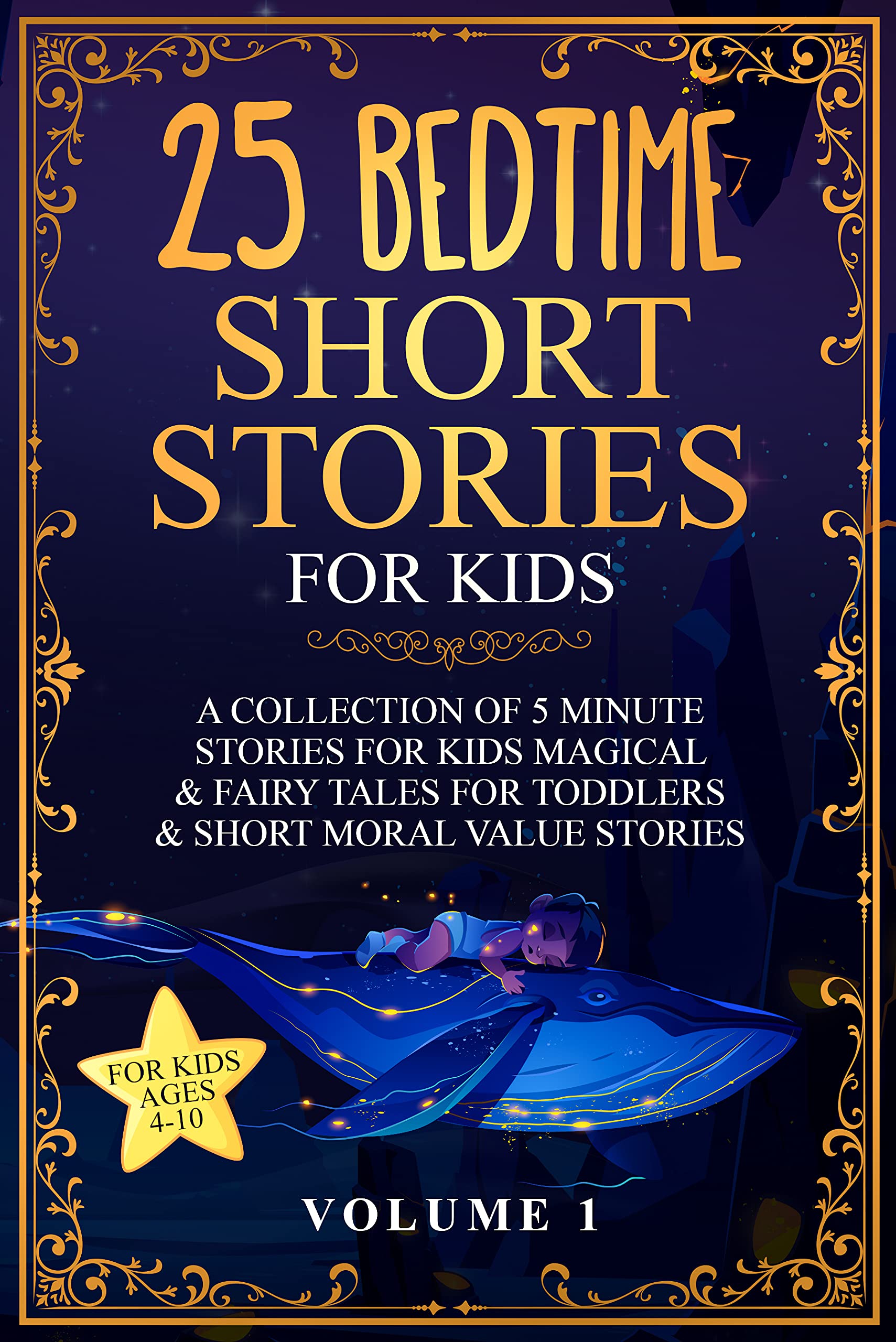 25 Bedtime Short Stories For Kids: A Collection of 5 Minute Stories For Kids || Magical & Fairy ...