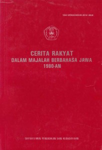 Cerita Rakyat dalam Majalah Berbahasa Jawa 1980-an by M. Ridwan Ismail | Goodreads