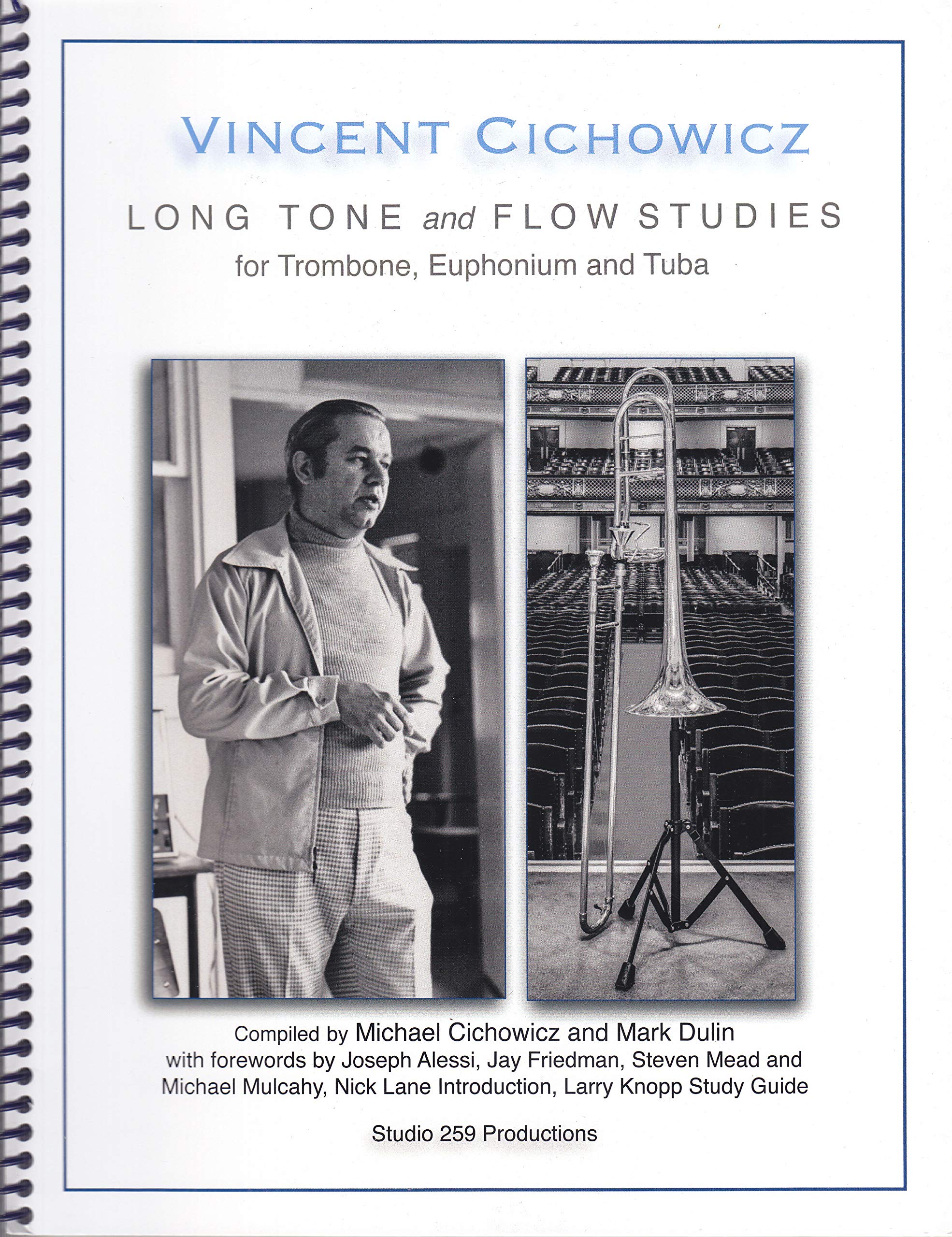 Long Tone and Flow Studies for Trombone, Euphonium and Tuba by Vincent ...