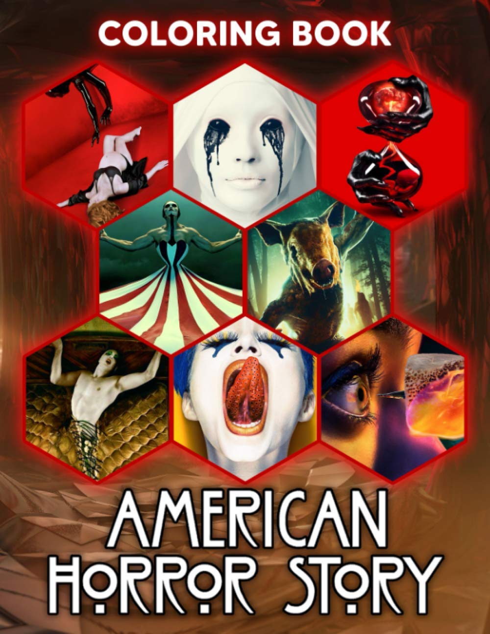 American Horror Story Coloring Book: Extraordinary Coloring Book ...