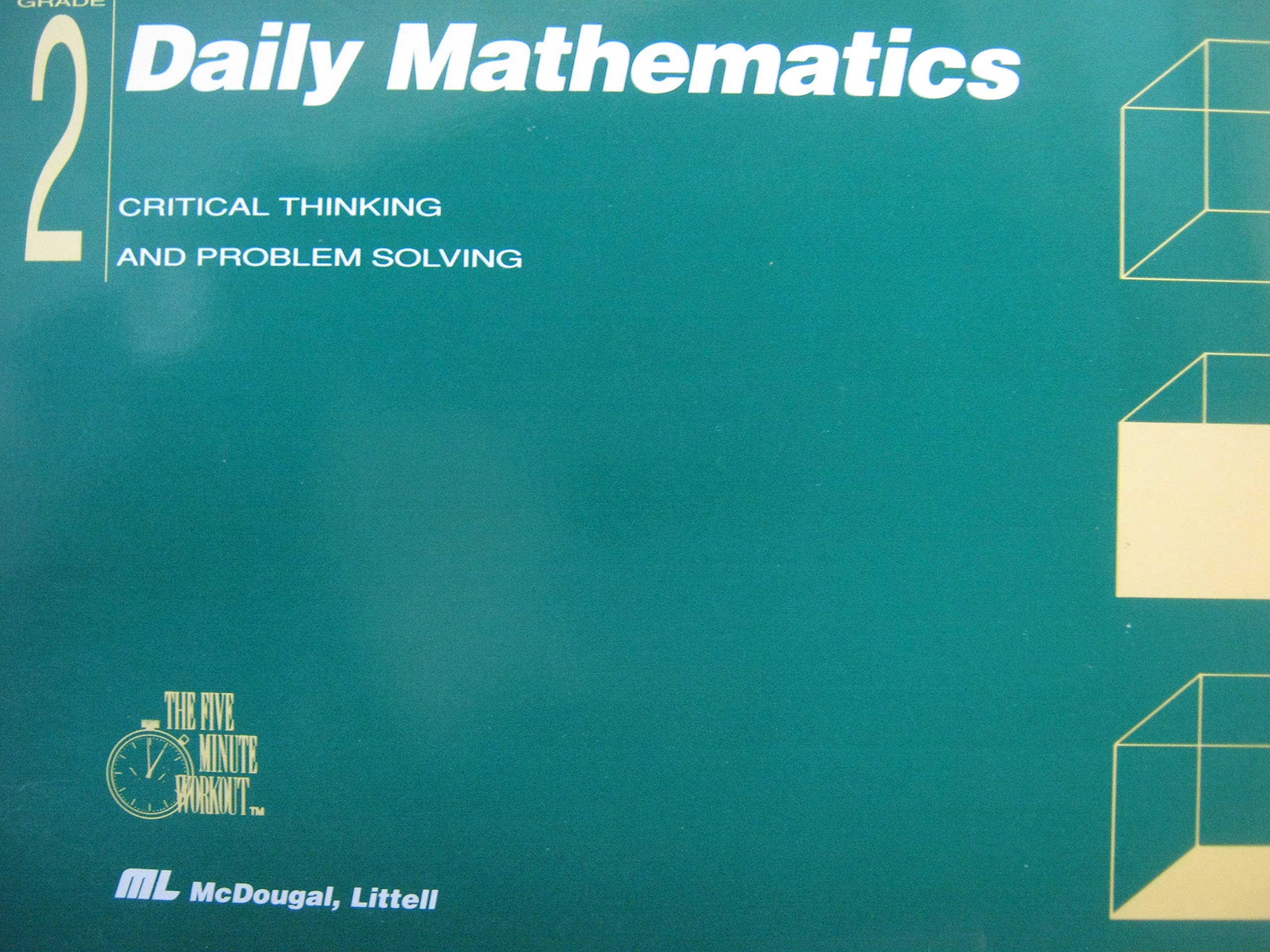 Daily Mathematics Critical Thinking And Problem Solving Grade 2 Daily Mathematics Critical Thinking And Problem Solving Grade 2