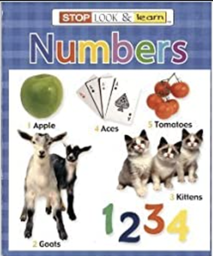Stop Look and Learn Numbers by Brendon | Goodreads