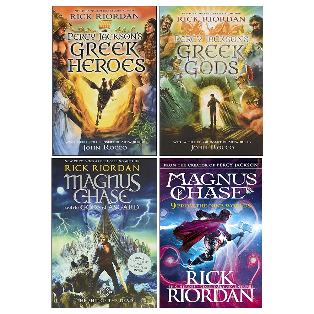 Greek Heroes / Greek Gods / Ship of the Dead / 9 From the Nine Worlds ...