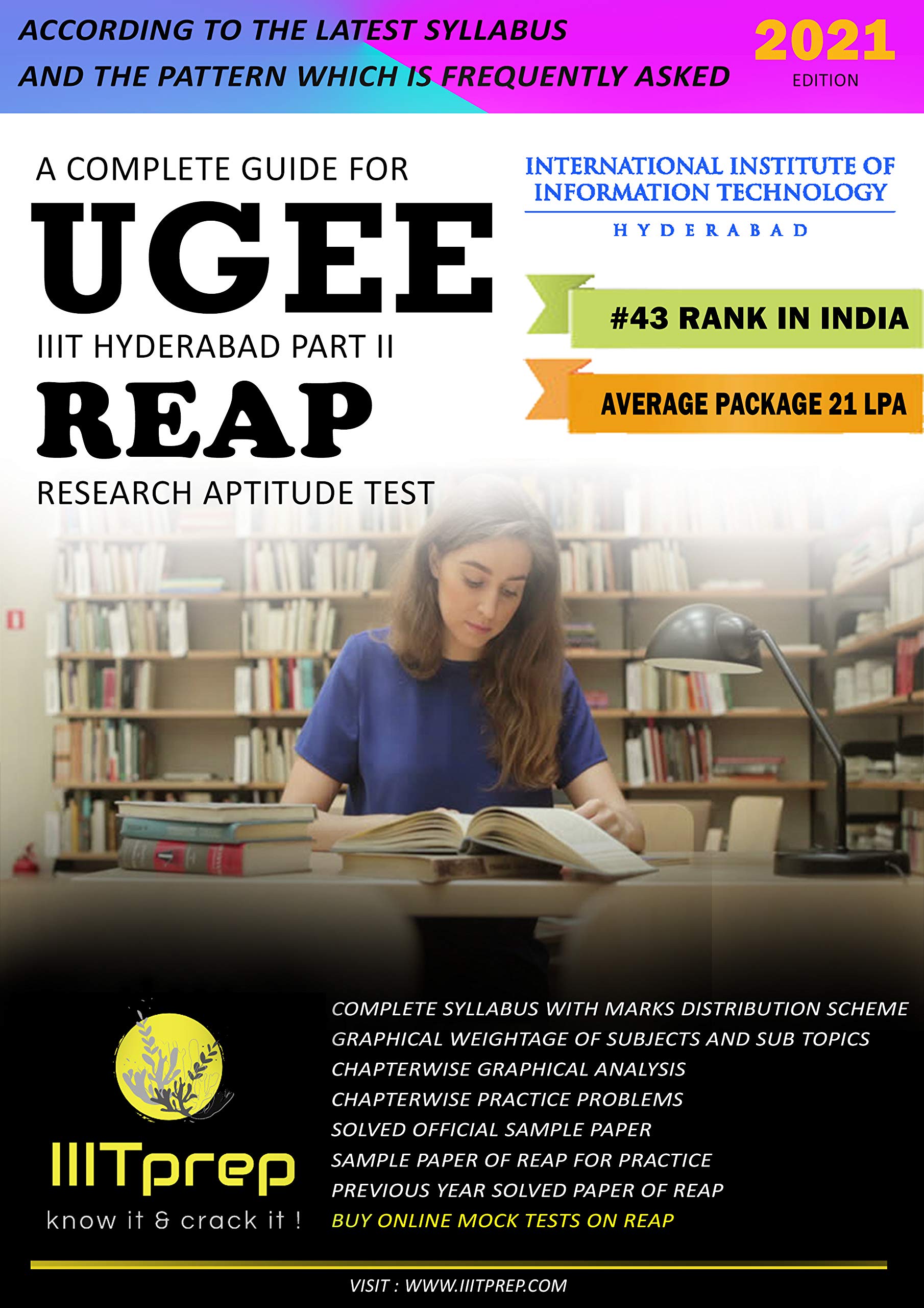 A Complete Guide for UGEE IIIT Hyderabad Part II REAP Research Aptitude ...