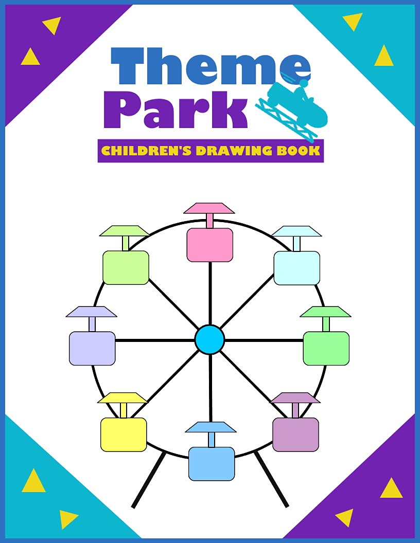 Theme Park Children's Drawing Book by Bryan Keith | Goodreads