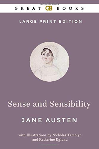 Sense and Sensibility (Large Print Edition) by Jane Austen by Jane ...