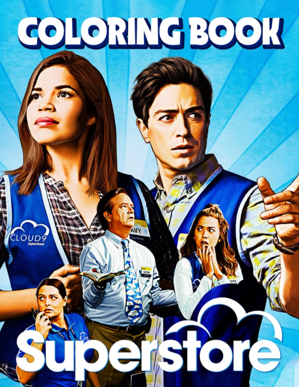 Superstore Coloring Book: An Interesting Coloring Book With Many ...