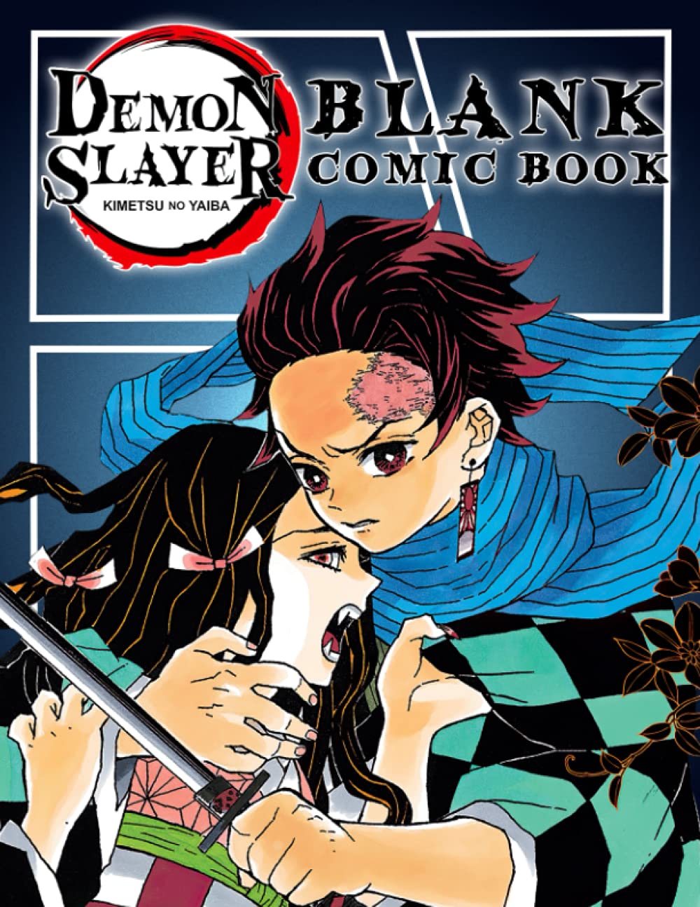 Demon Slayer Blank Comic Book: A Book Is Suitable To Draw, Create Your ...