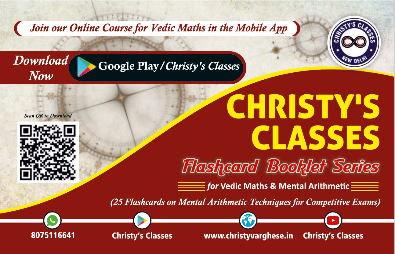 Flash Card Booklet - For Vedic Maths by Christy Varghese | Goodreads