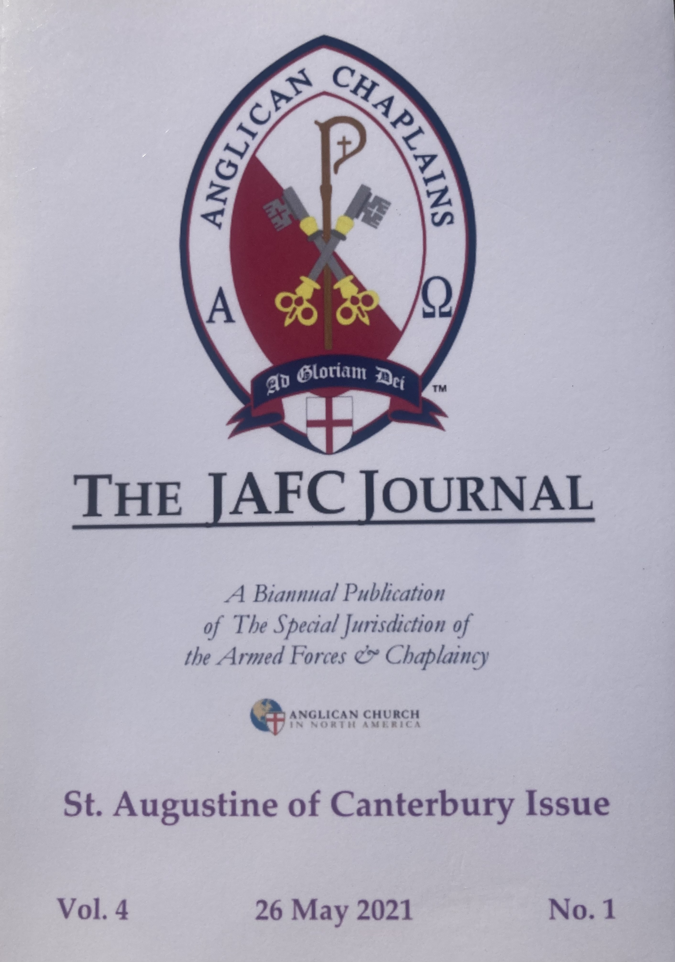 The JAFC Journal by Jurisdiction of the Armed Forces and Chaplaincy ...