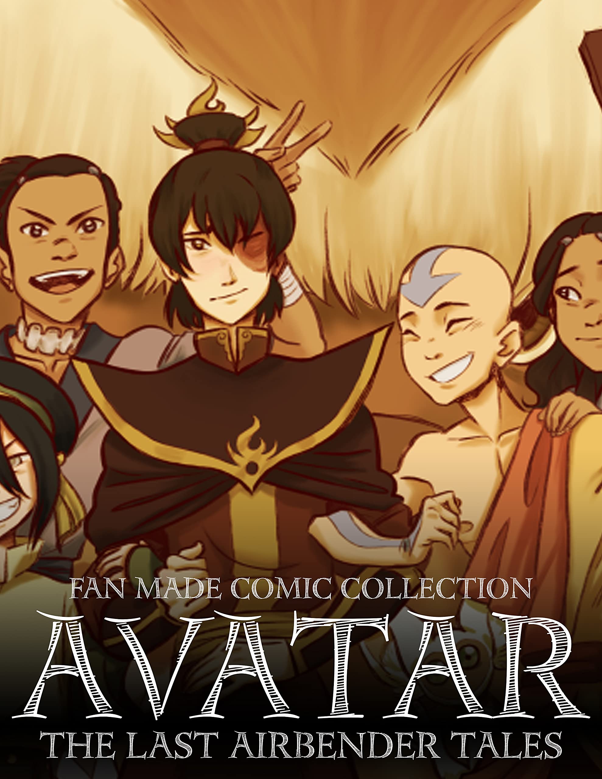 Fan made: Comic Collection The Last Airbender The Lost Adventures ...