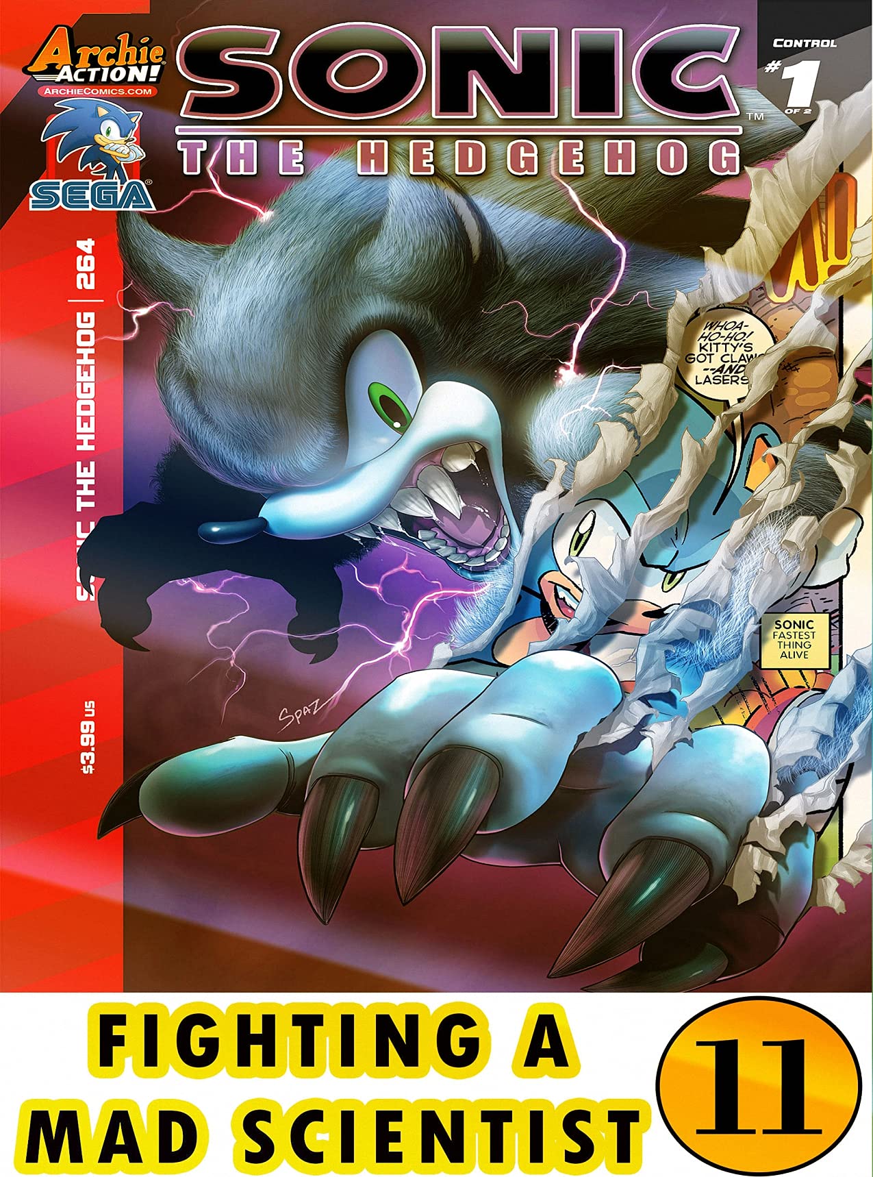 Sonic-Fighting-Mad-Scientist: Collection 11 Cartoon Graphic Novels ...