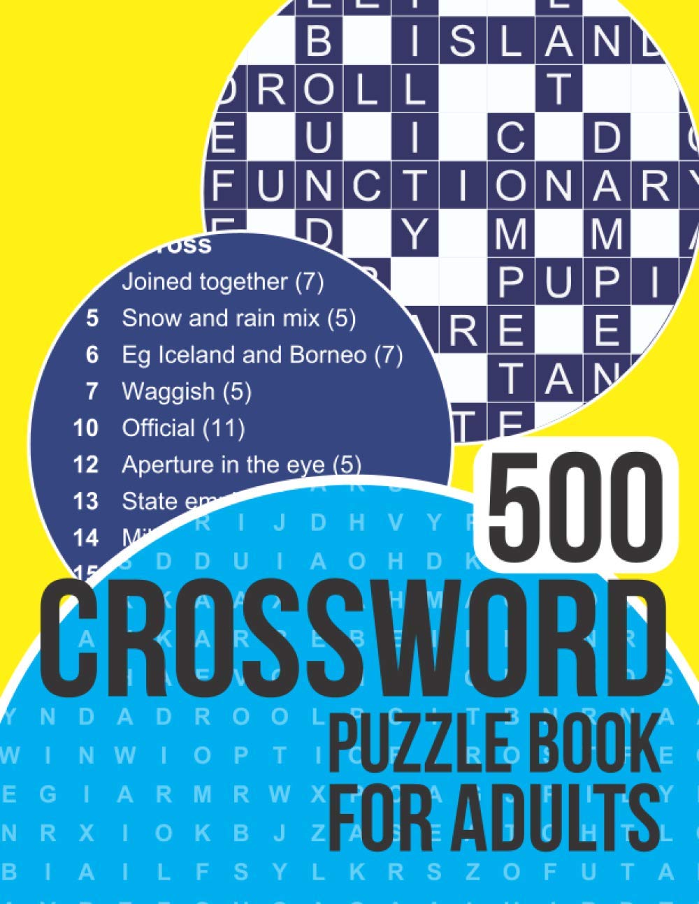 500 Crossword Puzzle Book For Adults Crossword Book With A Massive 500 500 Crossword Puzzle Book For Adults Crossword Book With A Massive 500