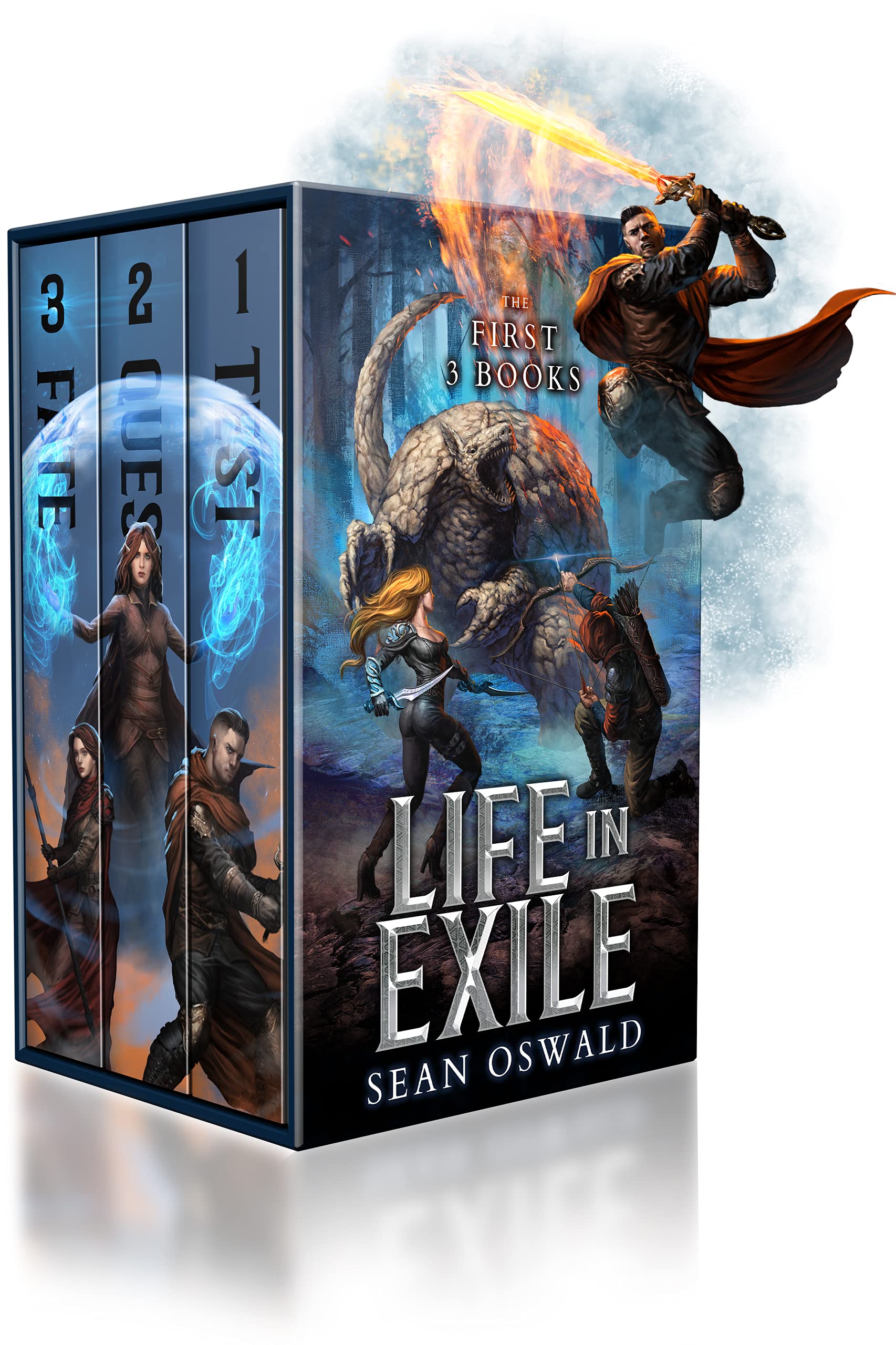 Life in Exile #1-3 by Sean Oswald | Goodreads