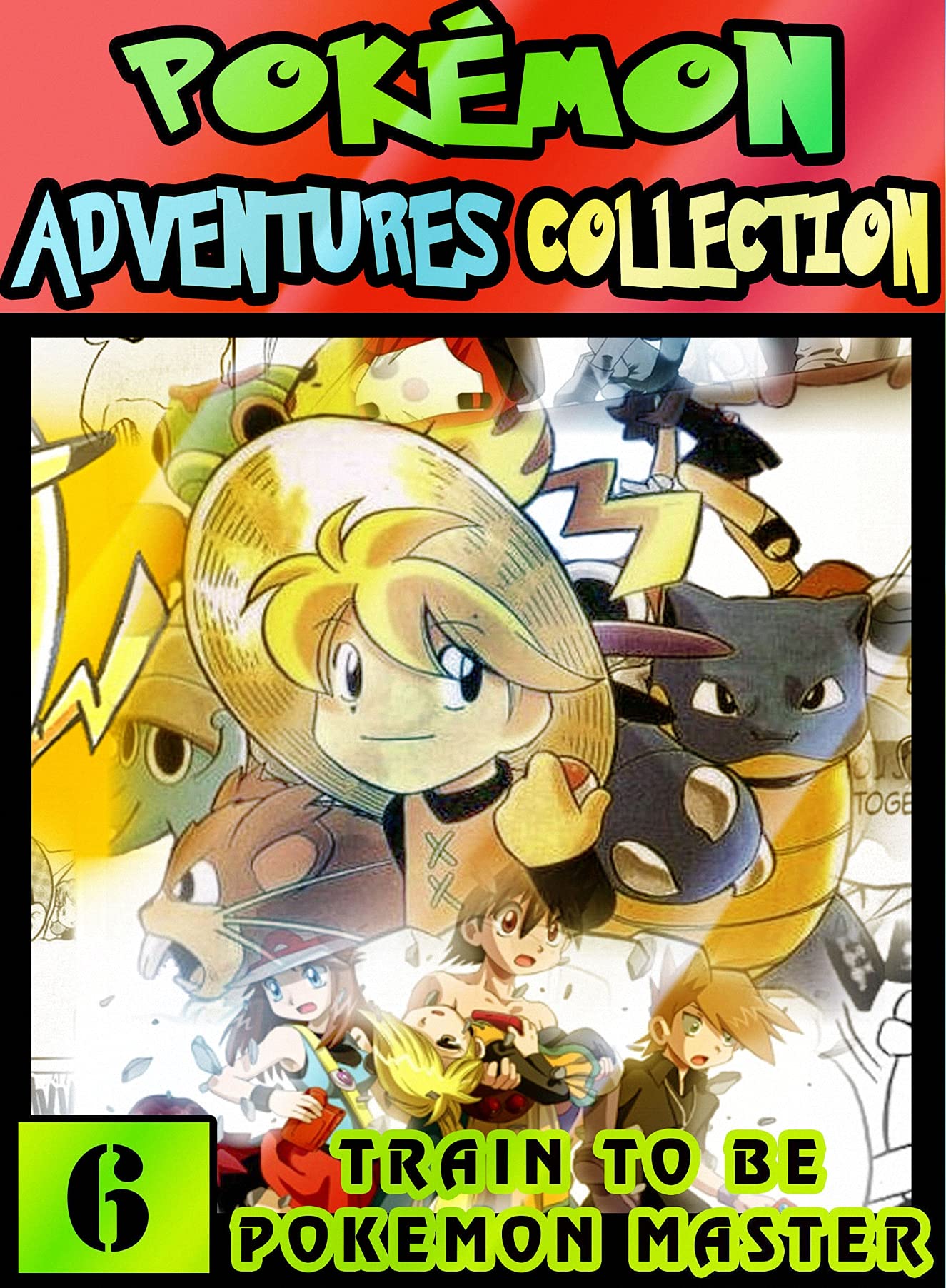 Train To Be Pok-emon Master: Collection 6 - Adventures Manga Poke-mon ...