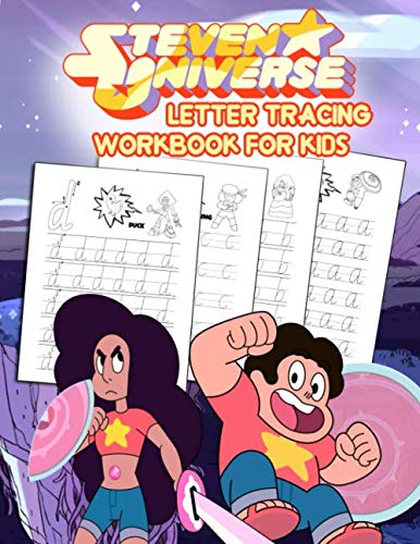 Steven Universe Letters Tracing Workbook For Kids: A New Type Of ...