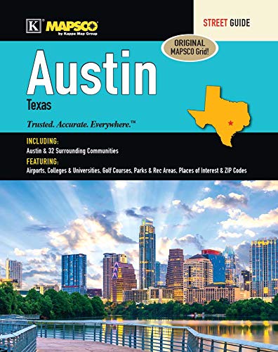Austin Texas Street Guide Atlas-by Mapsco by Kappa Map Group | Goodreads