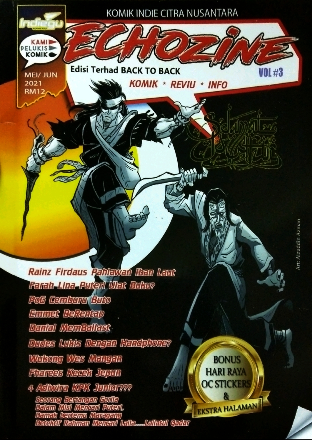 Echozine Vol. 3 by Danial Haikal | Goodreads
