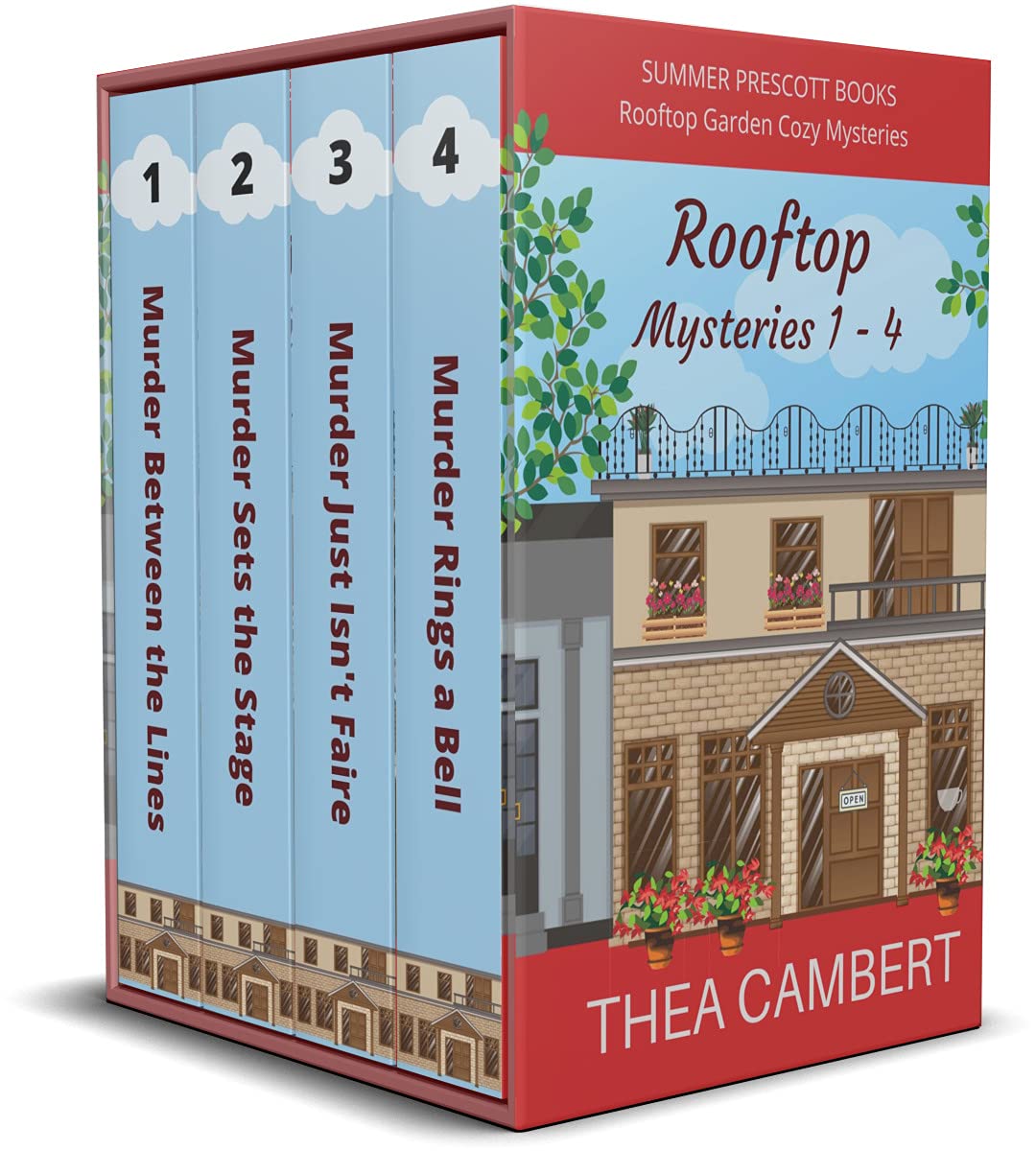 Rooftop Garden Cozy Mysteries Book 1 - 4 by Thea Cambert | Goodreads