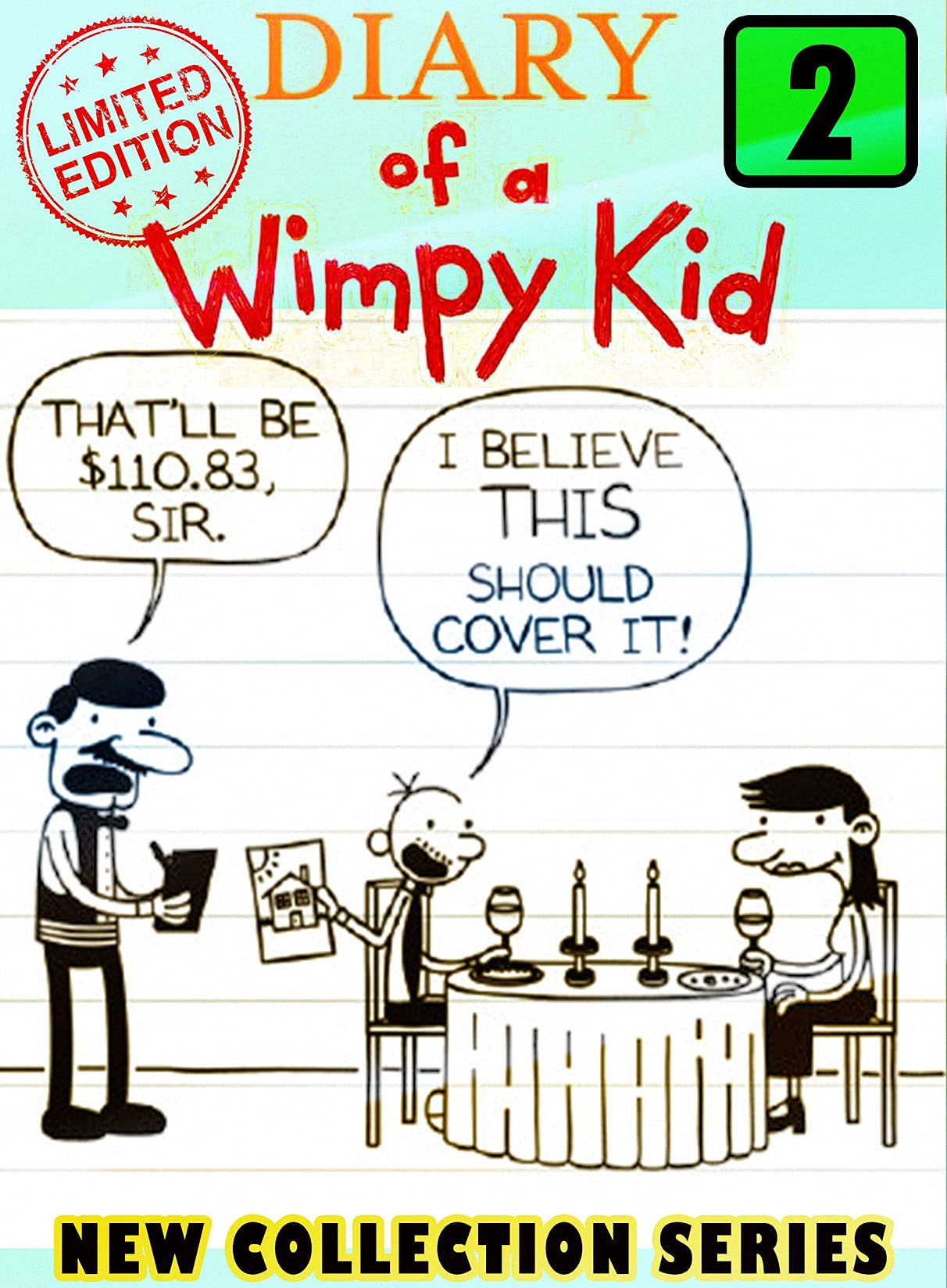 Diary-Of-Wimpy-Kid Collection: Book 2 - Funny Comic Strips Adventure Of ...