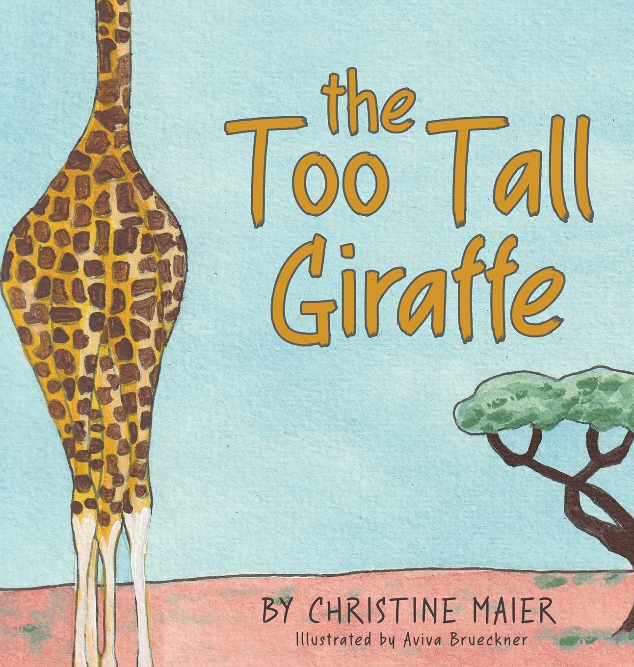 The Too Tall Giraffe: A Children's Book about Looking Different ...