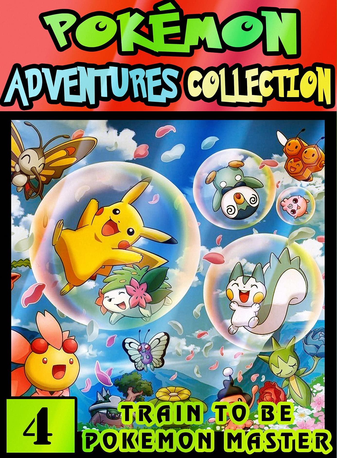 Be Pok-emon Master: Collection 4 - Adventures Manga Novel Poke-mon ...