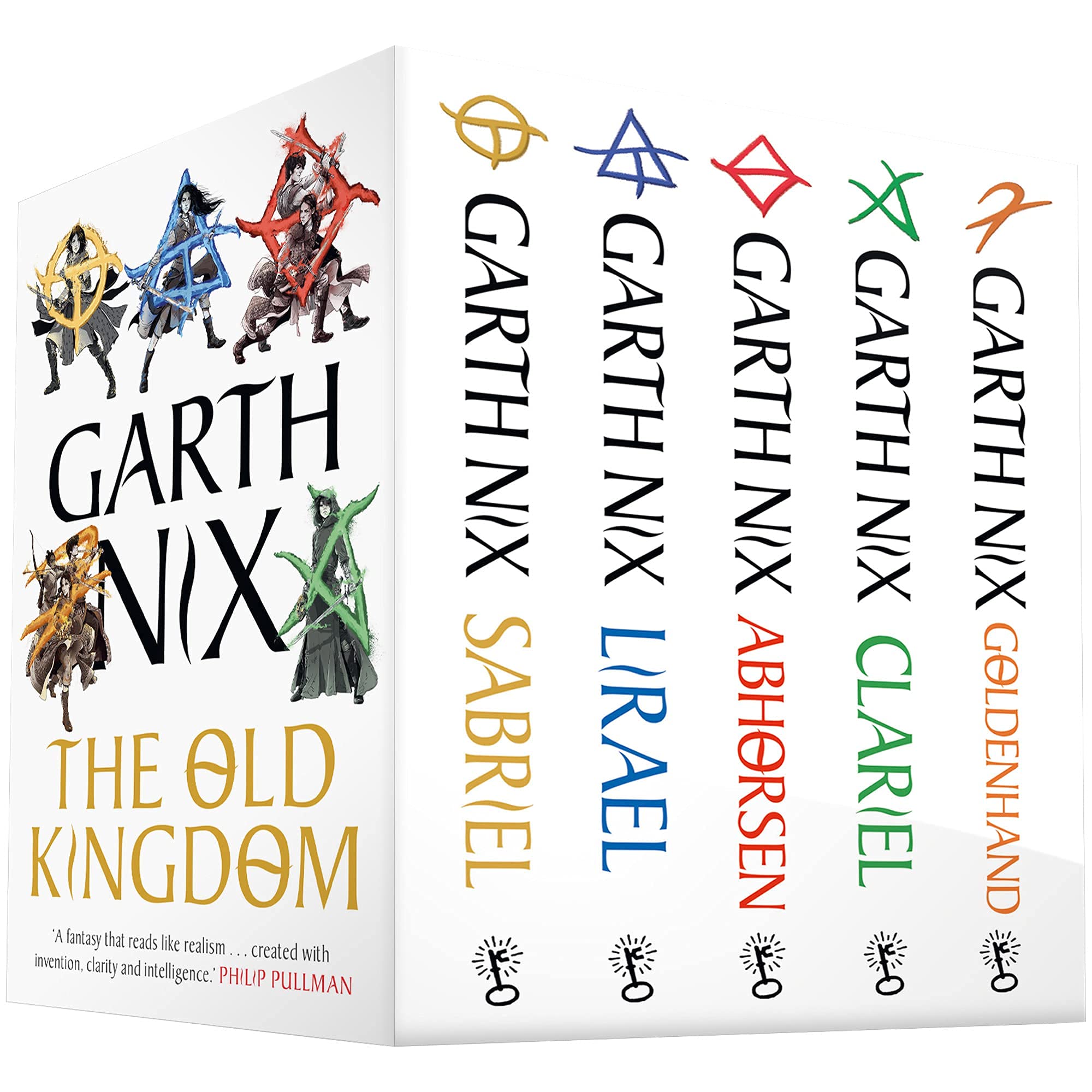 The Old Kingdom Series Books 1 - 5 Collection Box Set by Garth Nix by ...