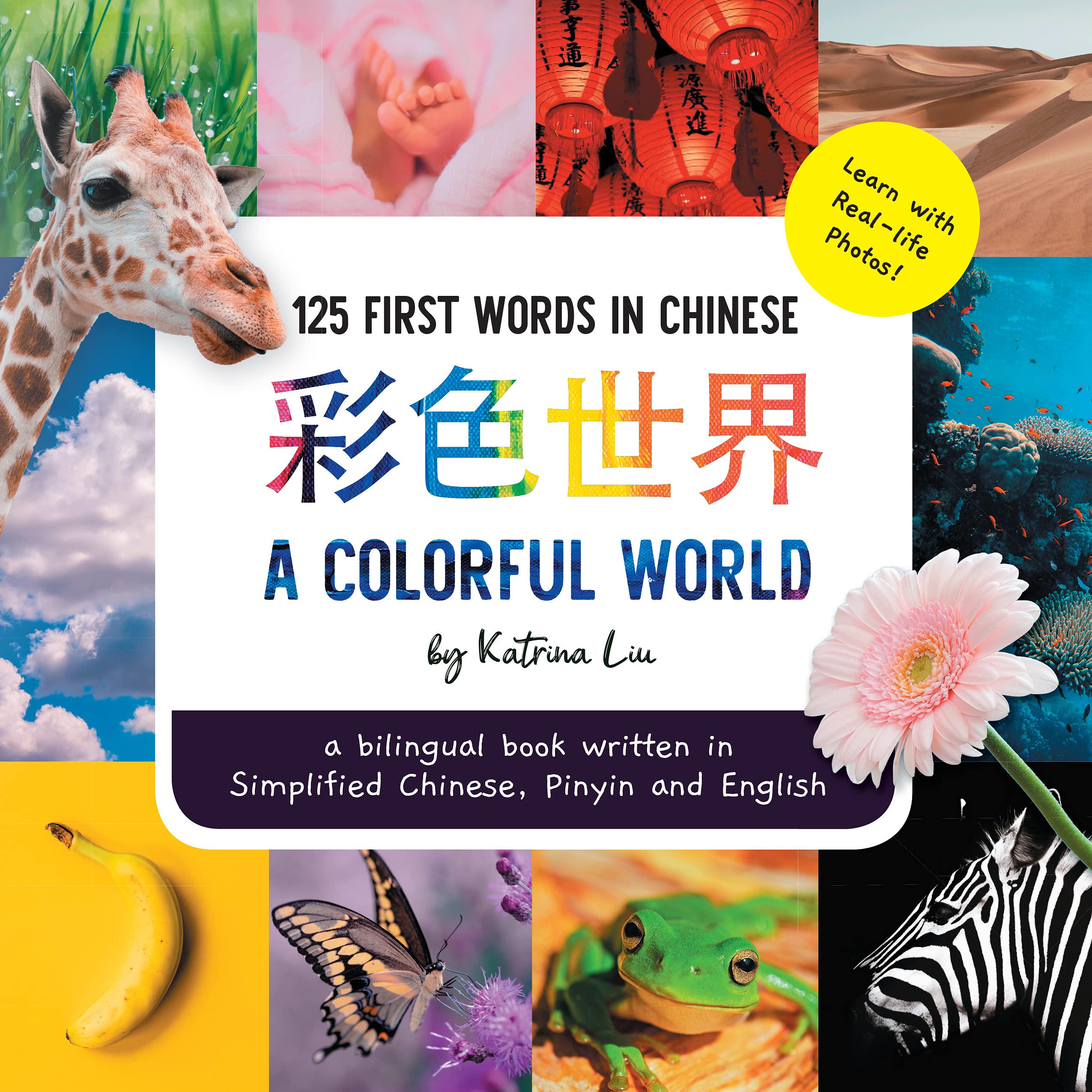 A Colorful World 125 First Words in Chinese (Learn with Real-life ...