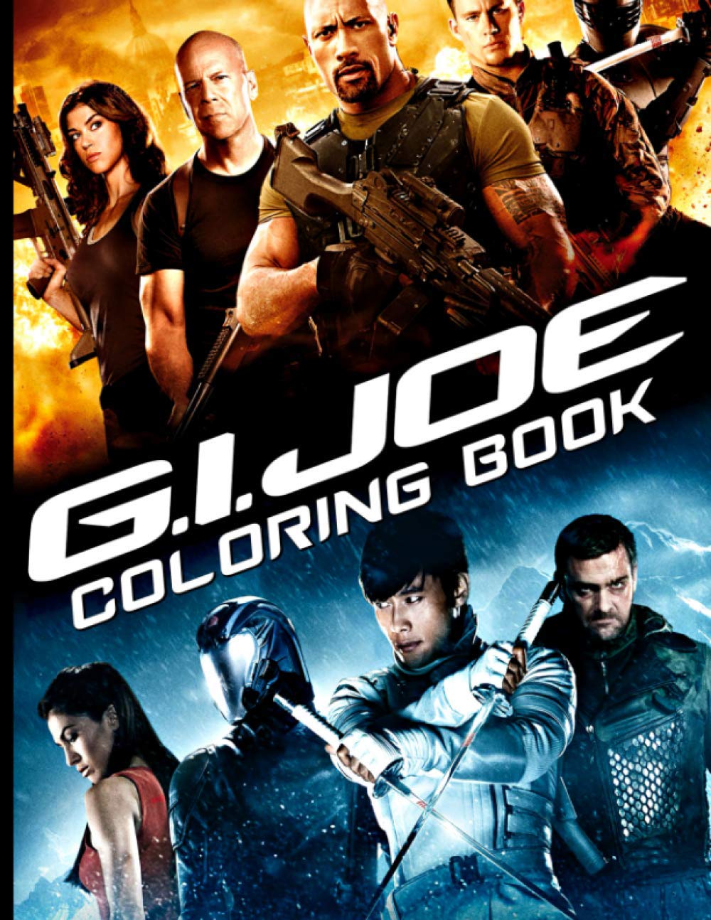 G.I. JOE Coloring Book: Perfect Gift Gi Joe Coloring Books For Kids And ...