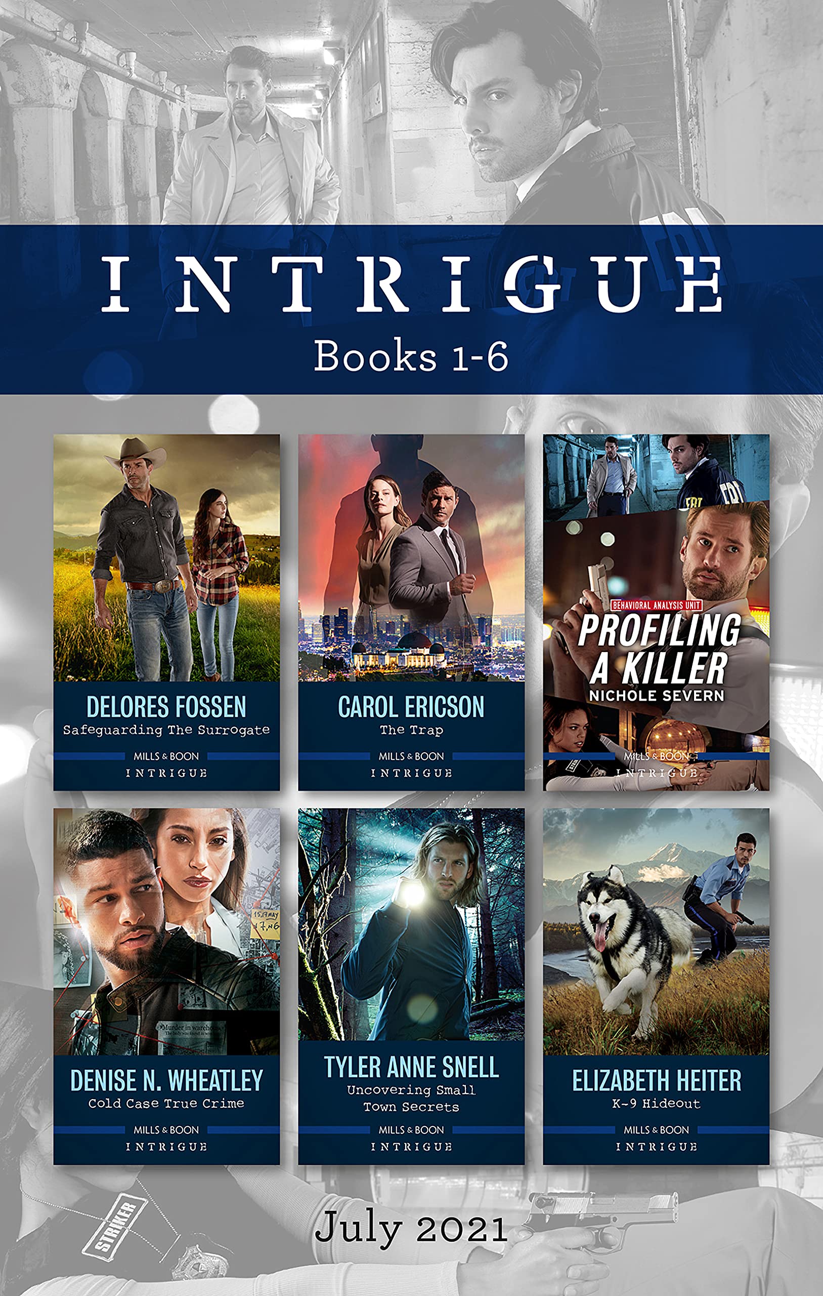 Intrigue Books 1-6 July 2021 by Carol Ericson | Goodreads
