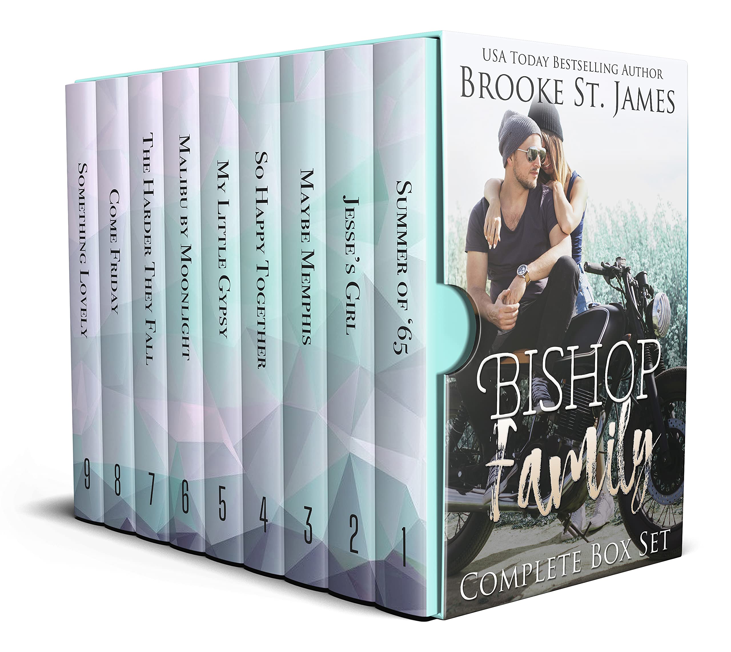 The Bishop Family Complete Box Set: All 9 Books in the Series by Brooke ...