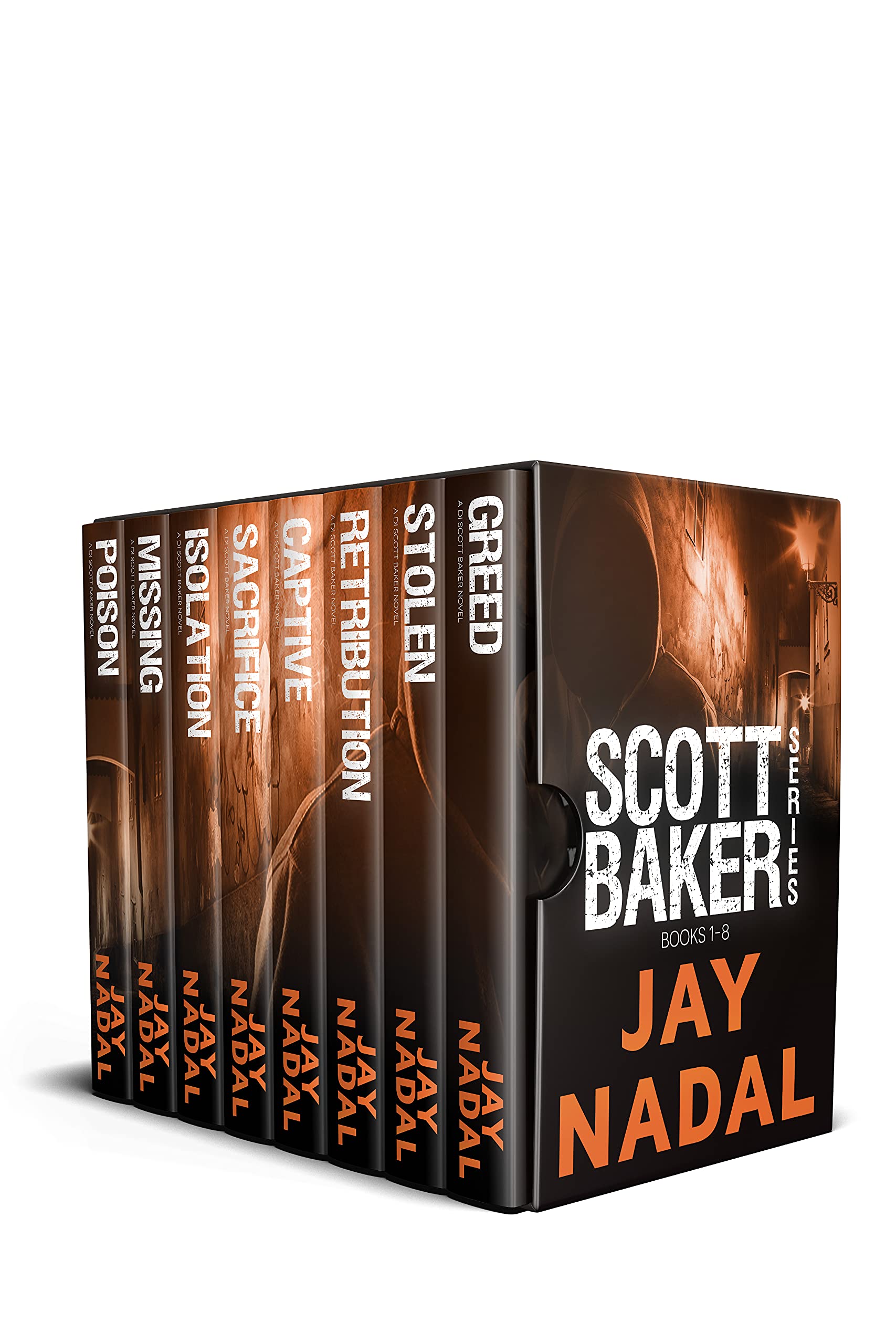DETECTIVE SCOTT BAKER BOOKS 1-8 Eight gripping crime mysteries box set ...