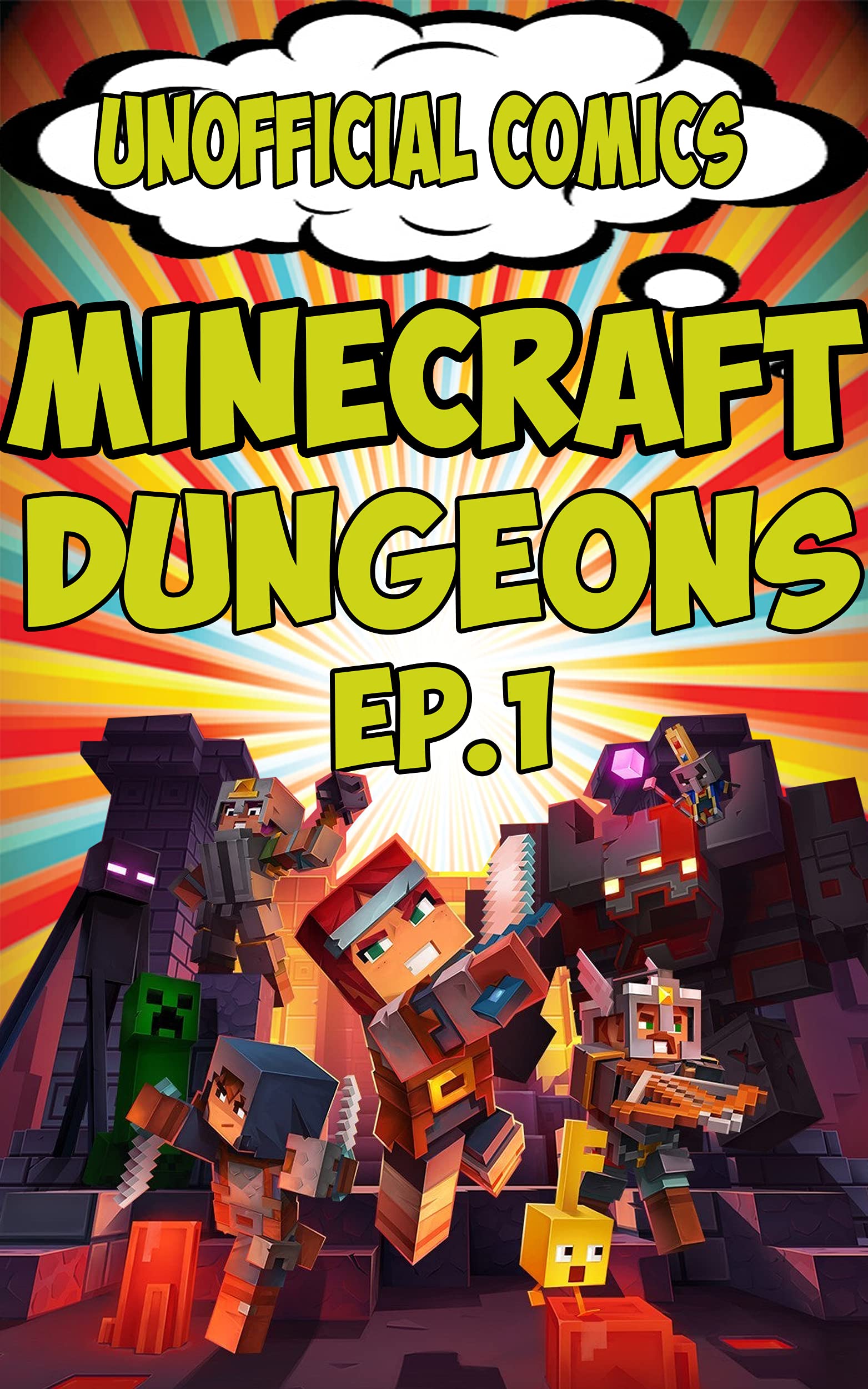 (Unofficial Comics) Adventure Of Minecraft Dungeons Comics: Minecraft ...