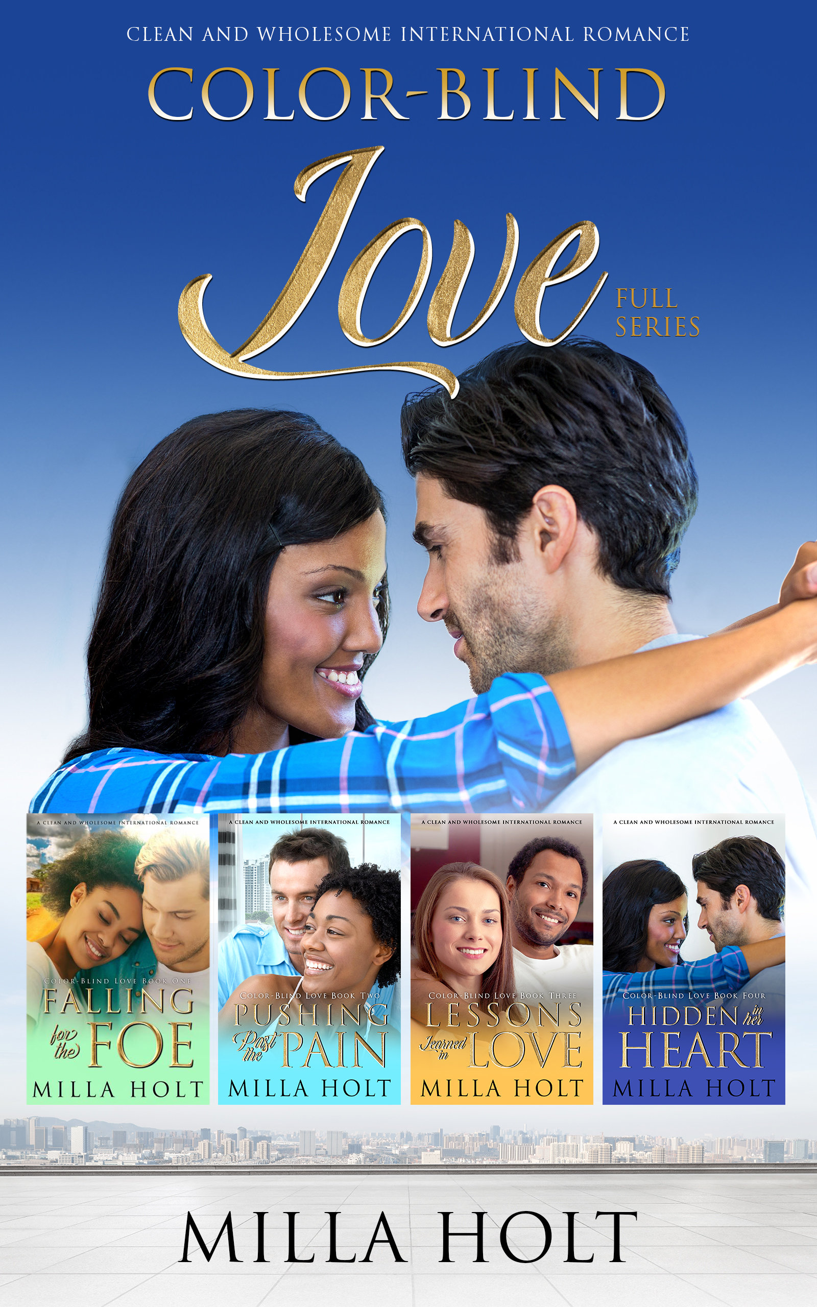 Color-Blind Love Full Series (Color-Blind Love, #1-4) by Milla Holt ...