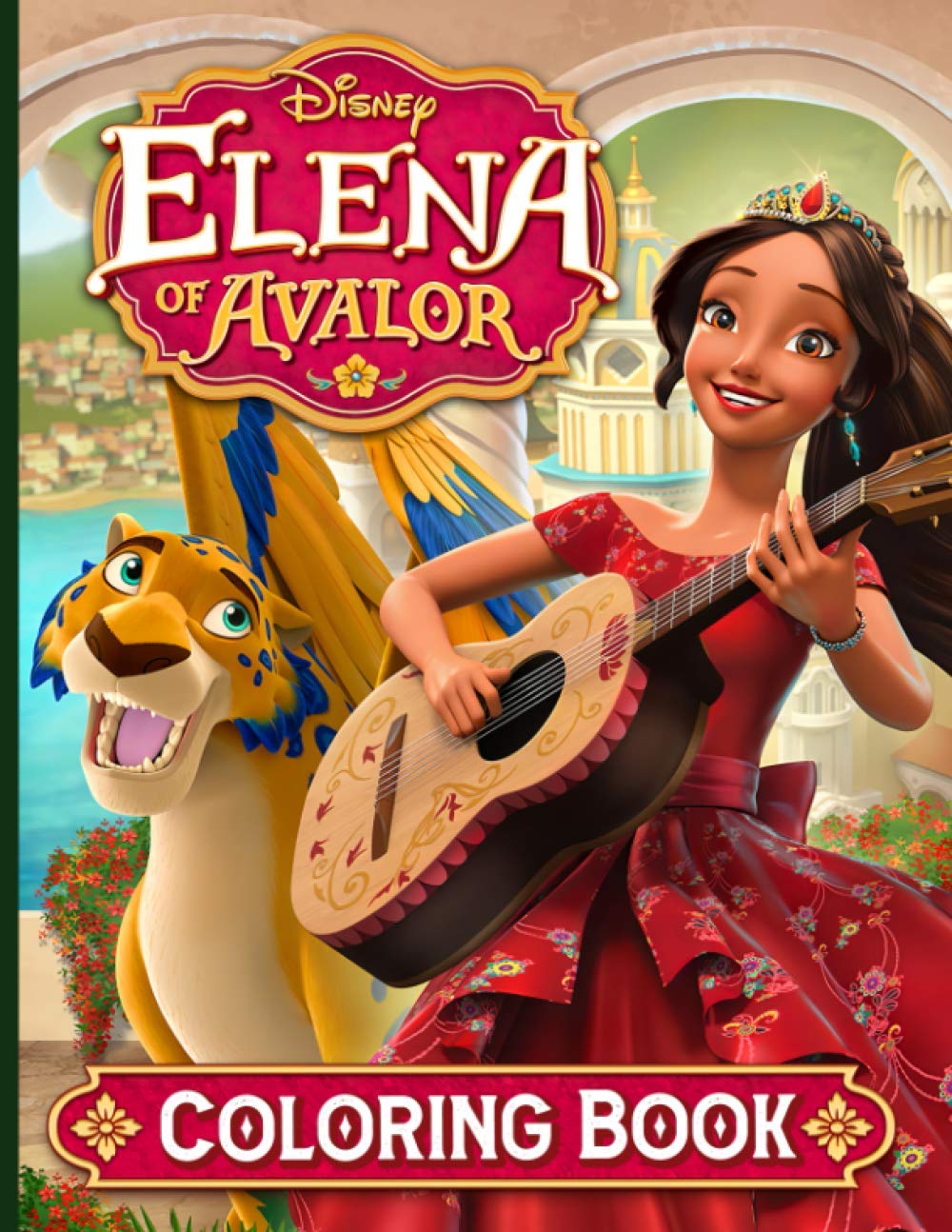 Elena Of Avalor Coloring Book: Elena Of Avalor Color Wonder Creativity ...