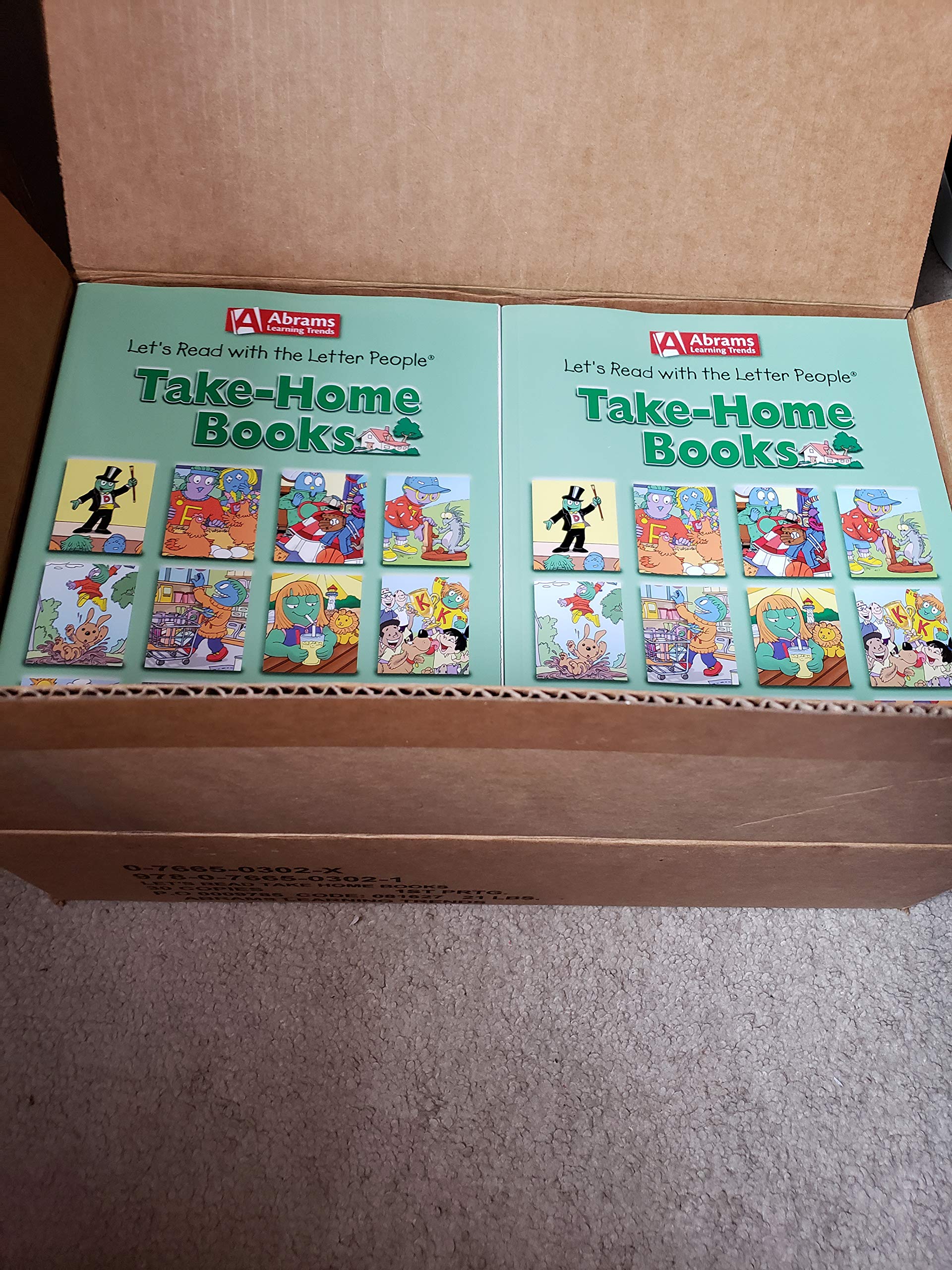 Let's Read With the Letter People, Take-Home Books by Take Home Books ...