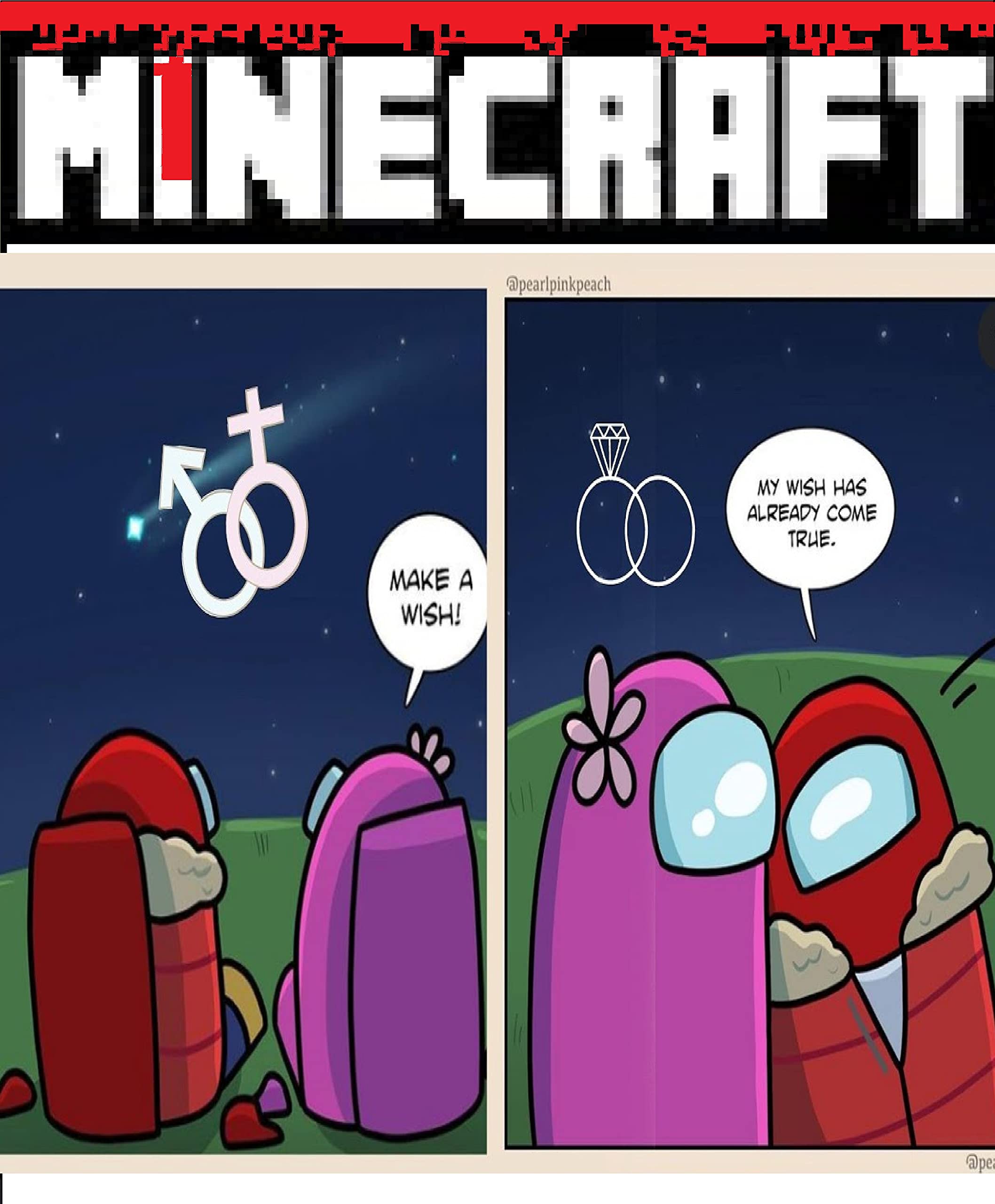 Flirting With The Imposter - (Among Us Comic Book) by Maggie J. Leavitt ...