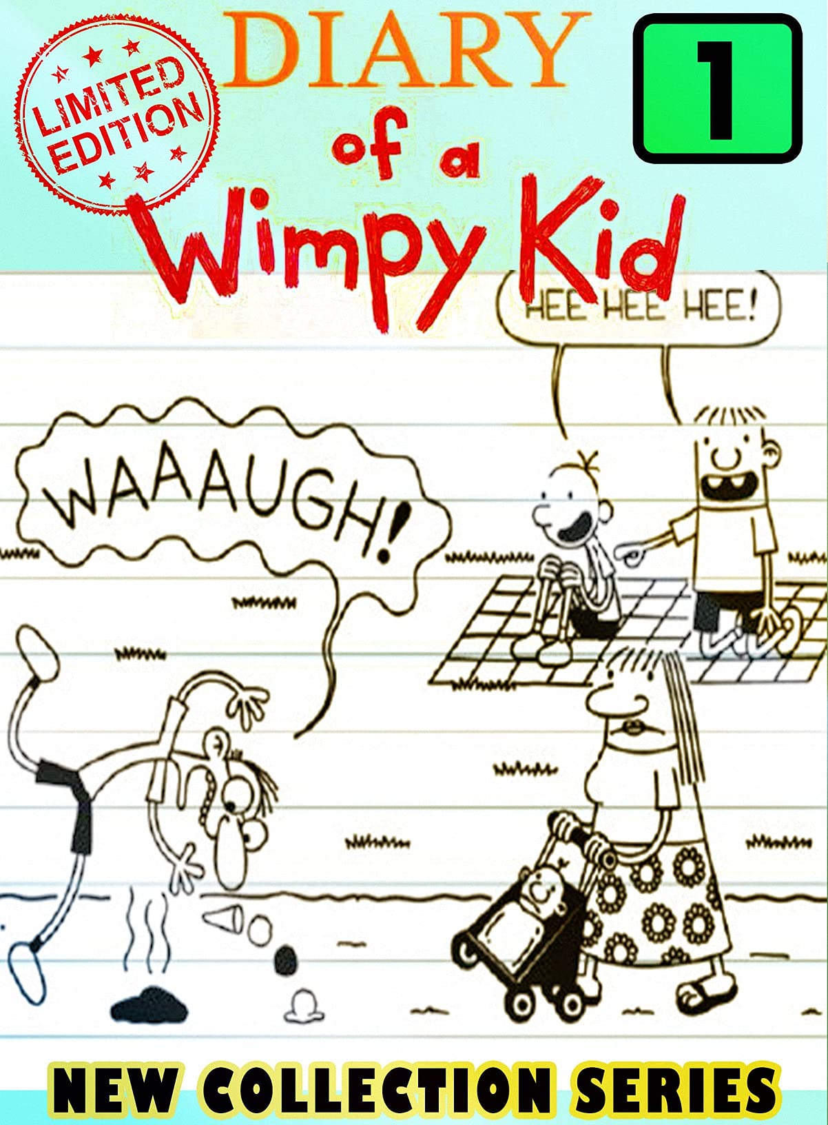 Diary-Of-Wimpy-Kid Collection: Book 1 - Funny Adventure Of Wimpy ...