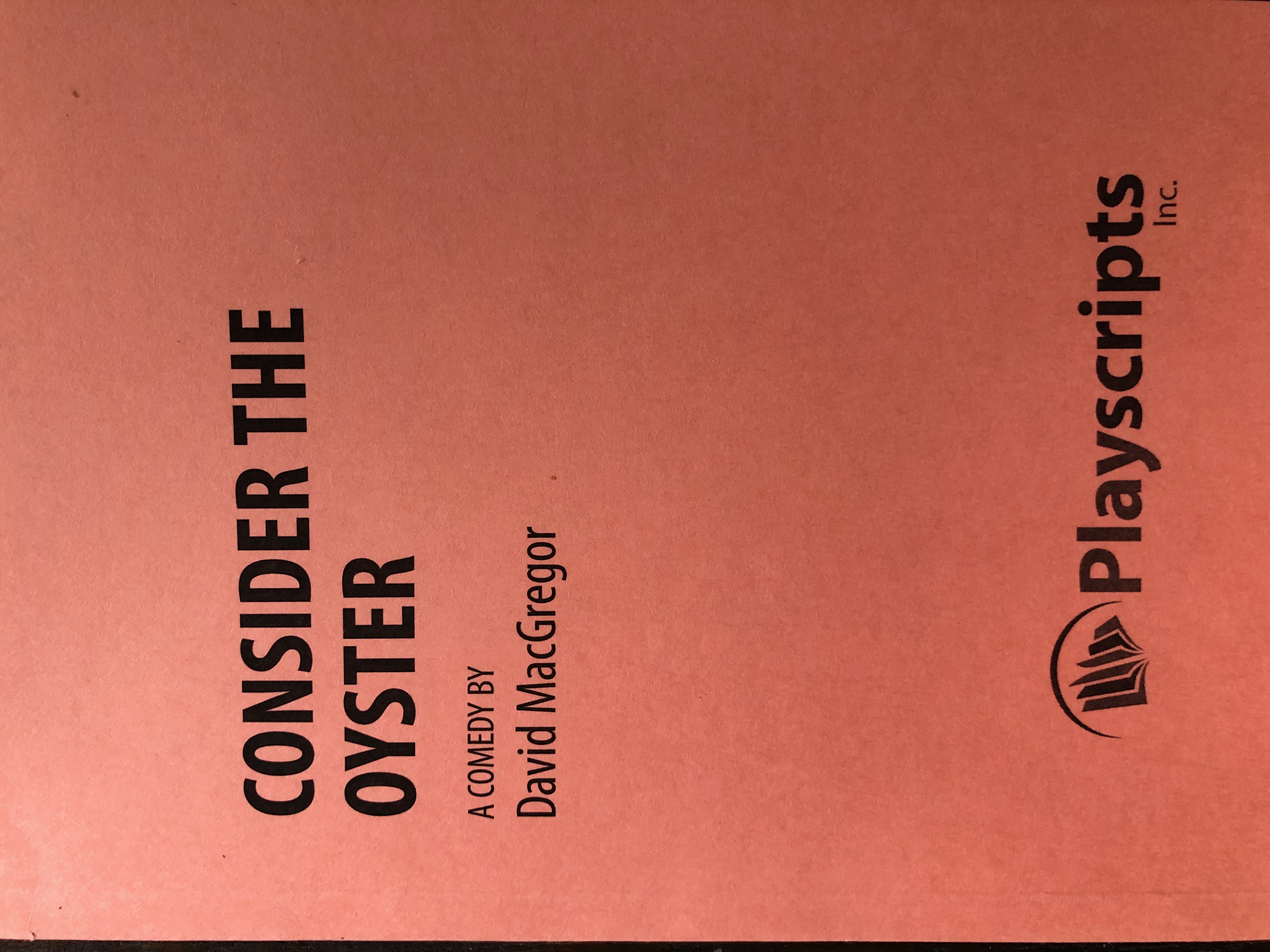 Consider the Oyster by David MacGregor | Goodreads