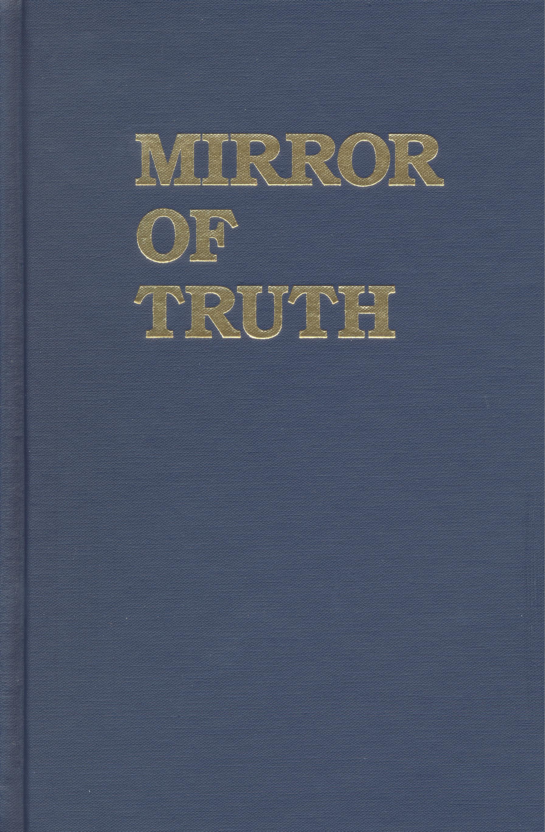 A Mirror of Truth by John Holdeman | Goodreads