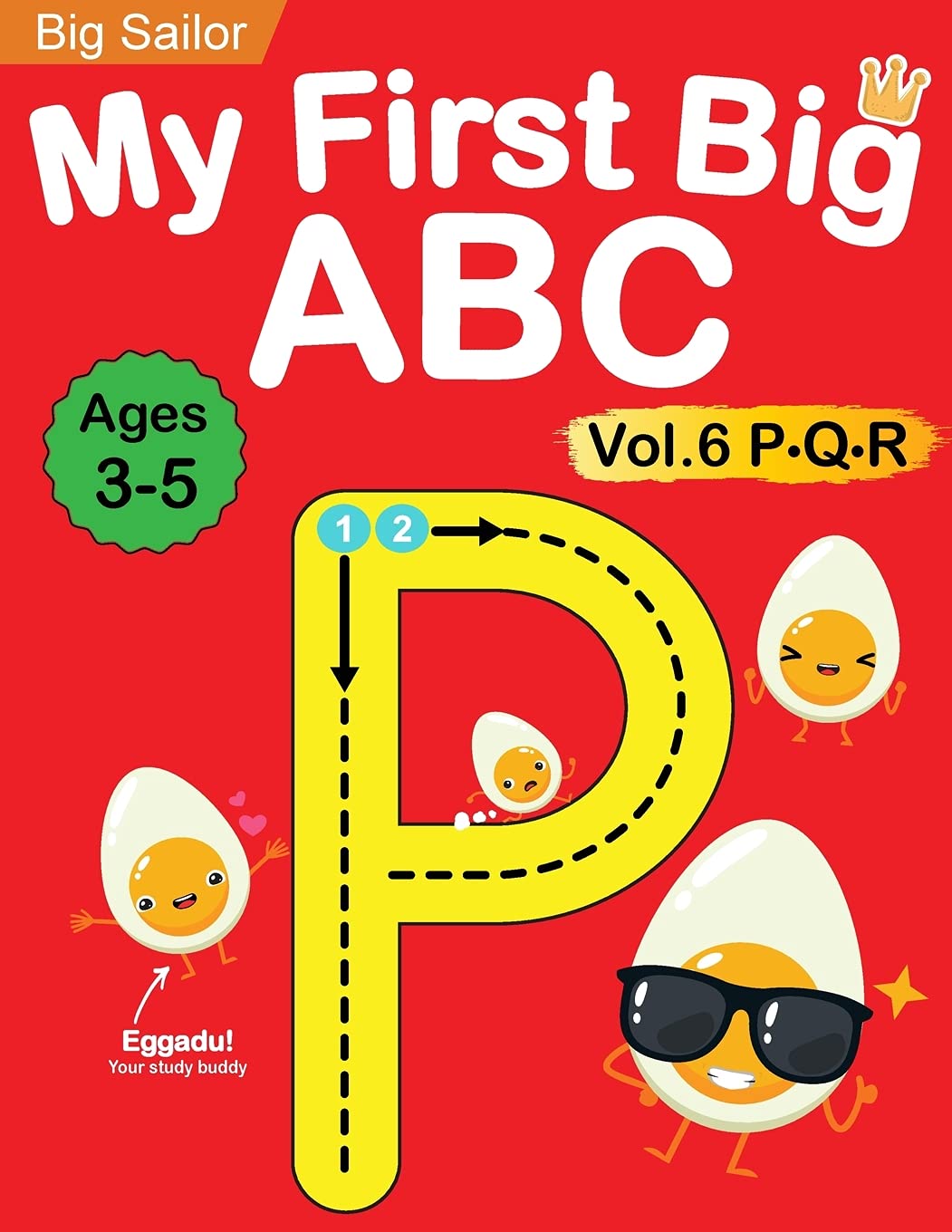 My First Big ABC Book Vol.6: Preschool Homeschool Educational Activity ...