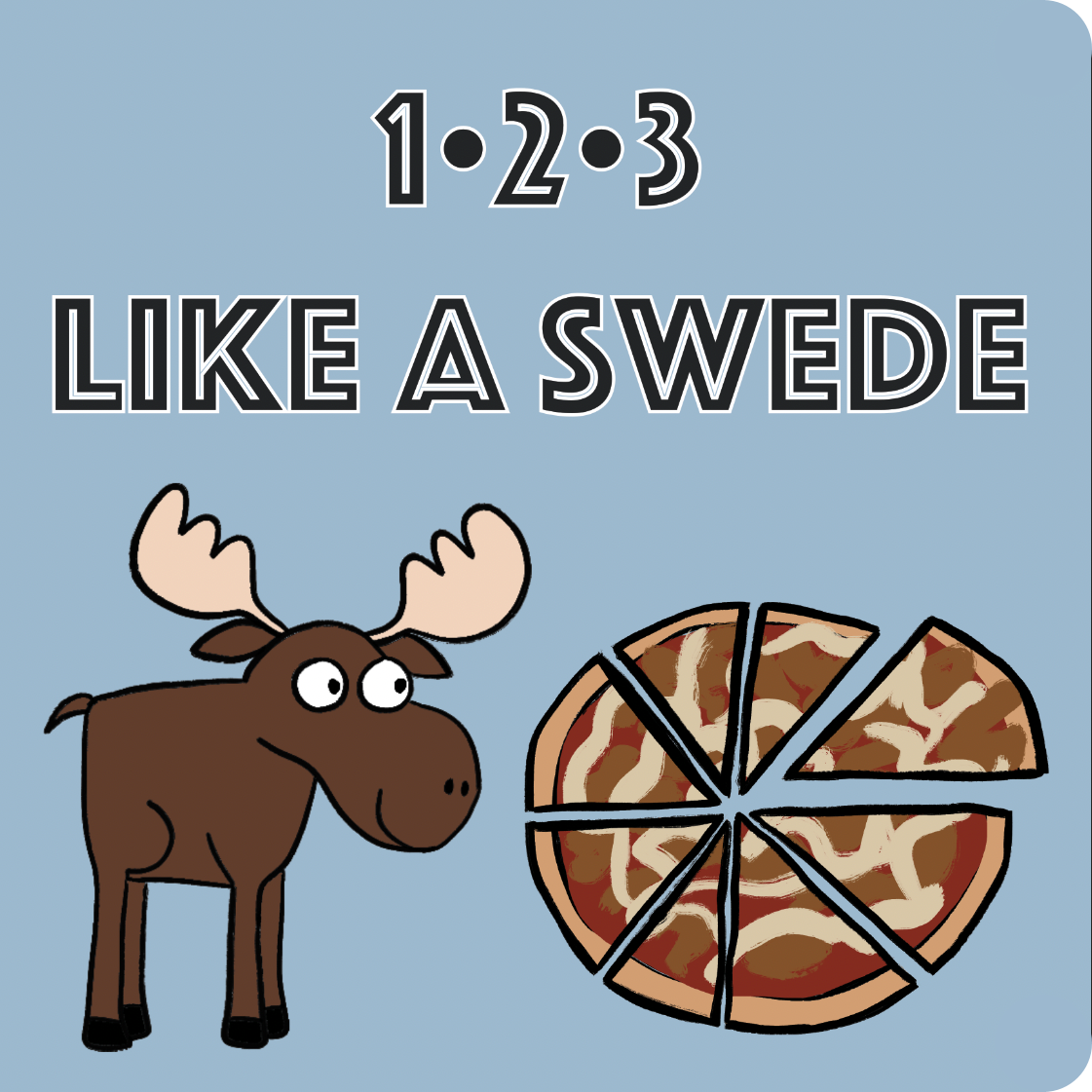 123 Like a Swede - A Bilingual Swedish and English Counting Book by ...