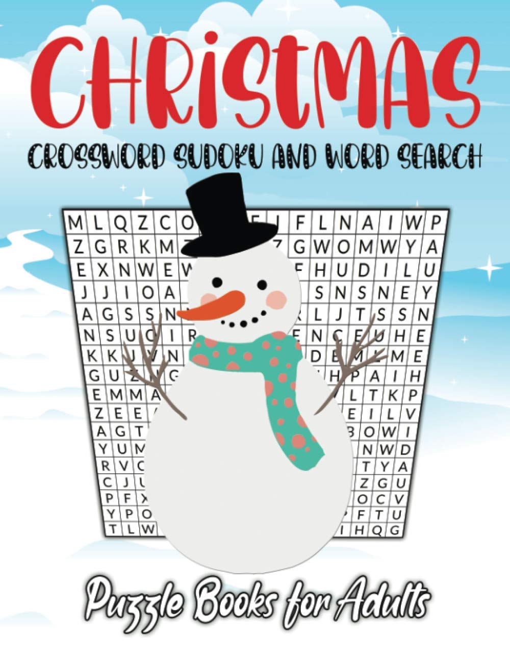 Christmas Crossword Sudoku and Word Search Puzzle Books: 33 Crossword ...