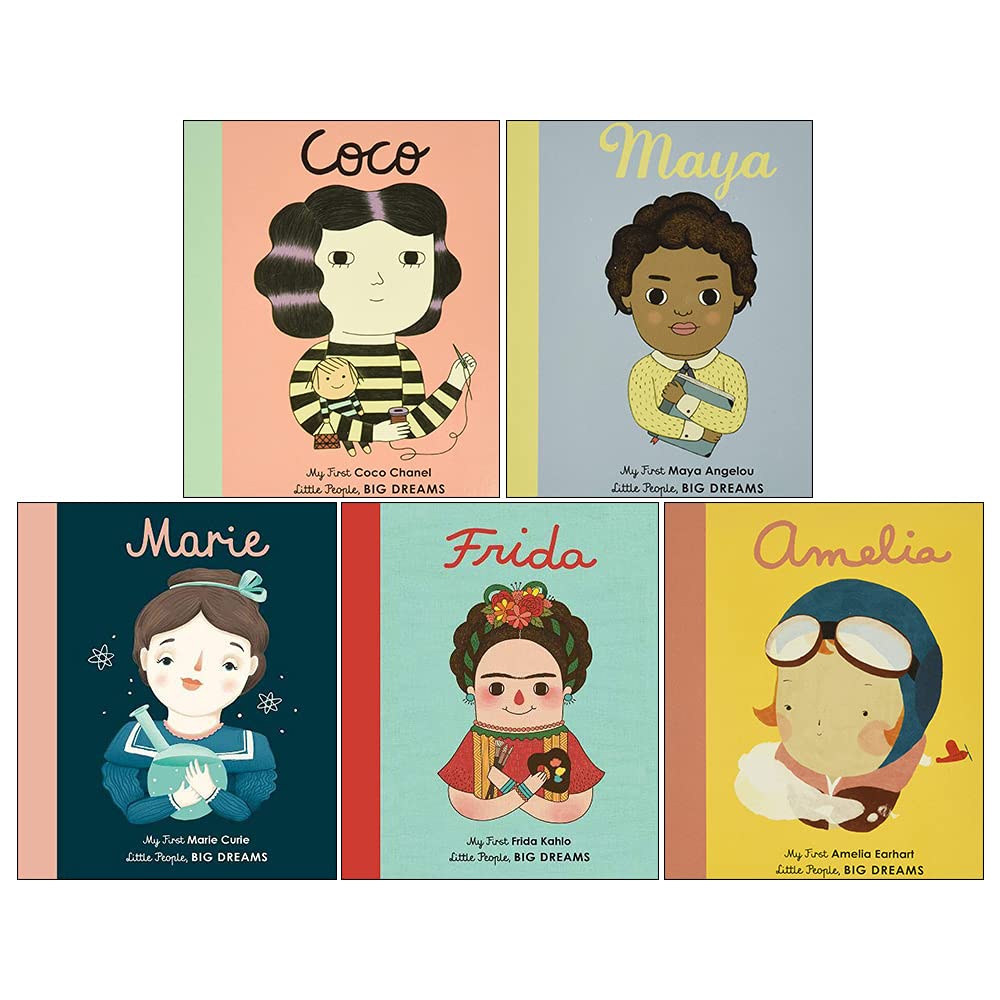 Little People, Big Dreams Series 1 : 5 Books Collection Bundle Set by ...