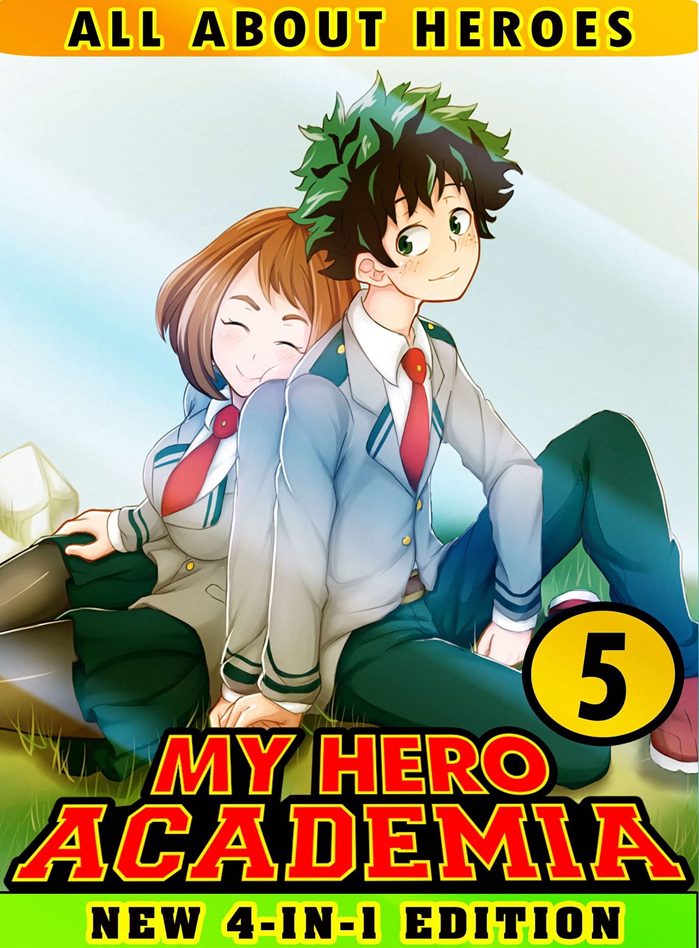 All My Hero: Book 5 Collection - Action Shonen Fantasy Manga Academia ...