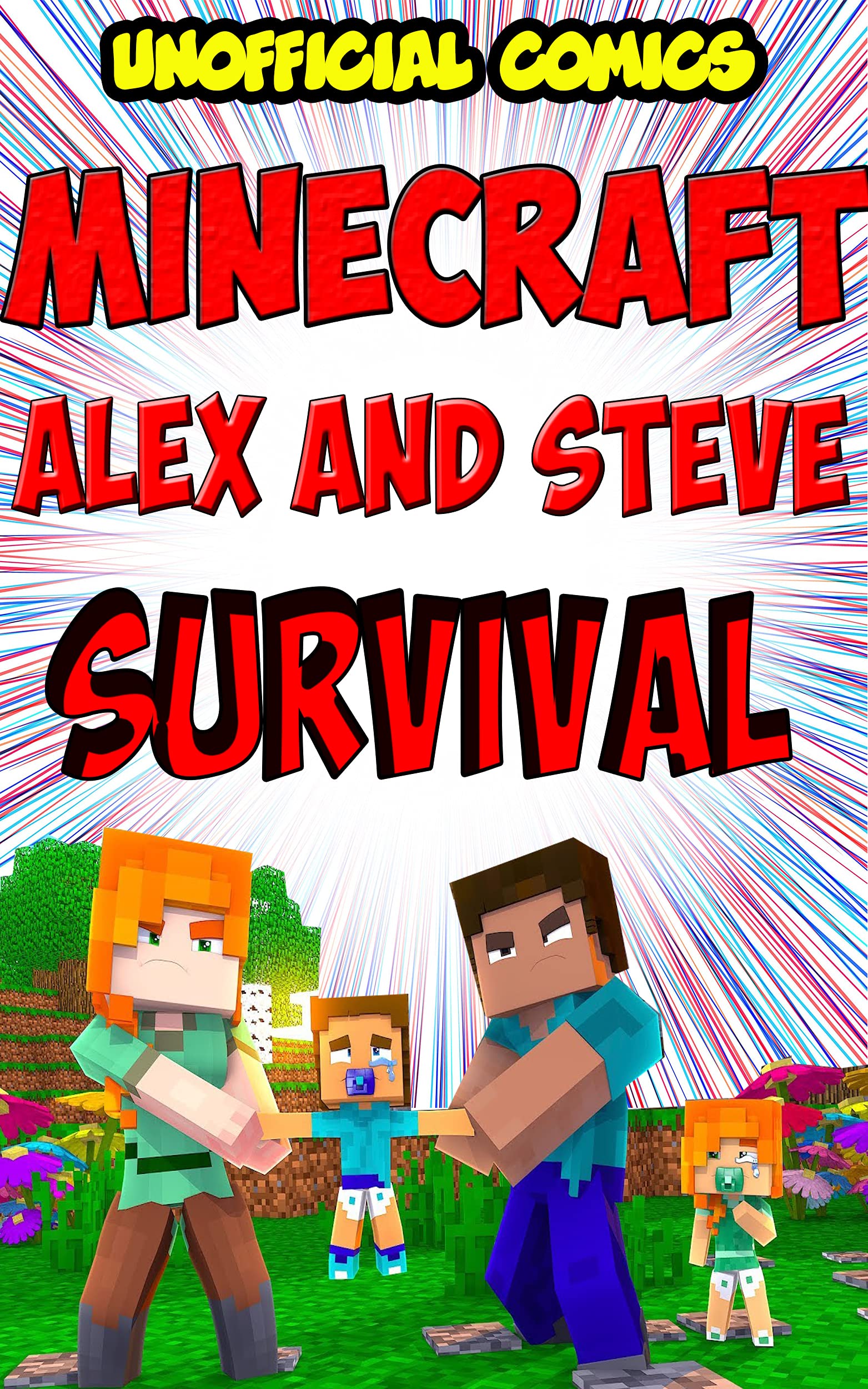 (Unofficial Comics) Diary Minecraft Life of Alex And Steve Edition Book ...