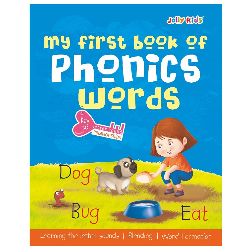 Jolly Kids My First Book of Phonics Words Key to Letter Sound ...
