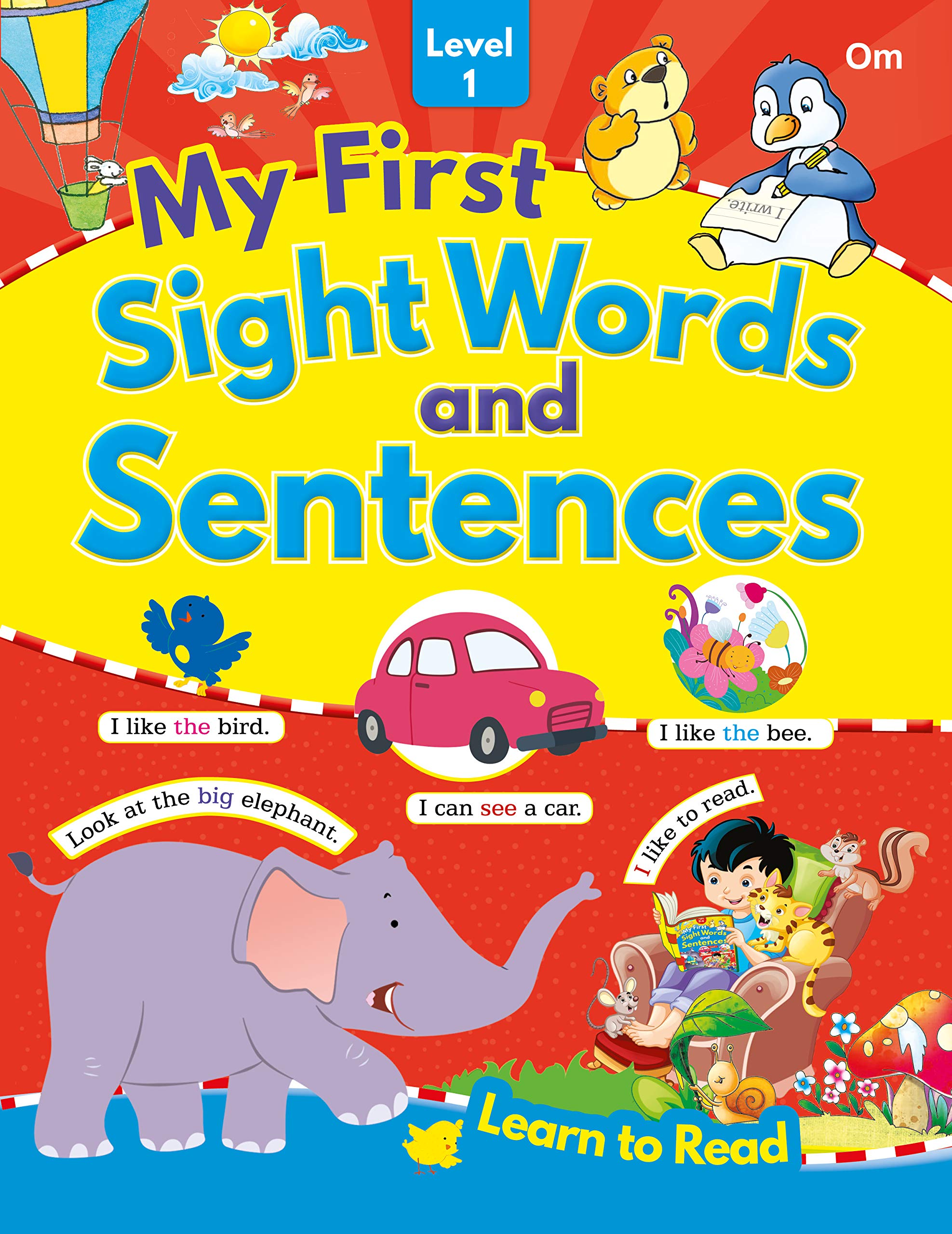 My First Sight Words and Sentences Level - 1 by OM Books Editorial Team ...